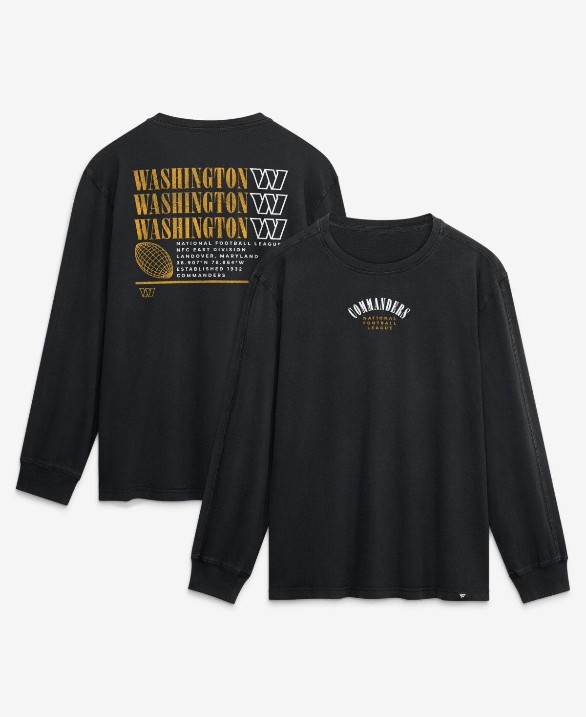 Click here for Fanatics Mens Black Washington Commanders Relaxed... prices