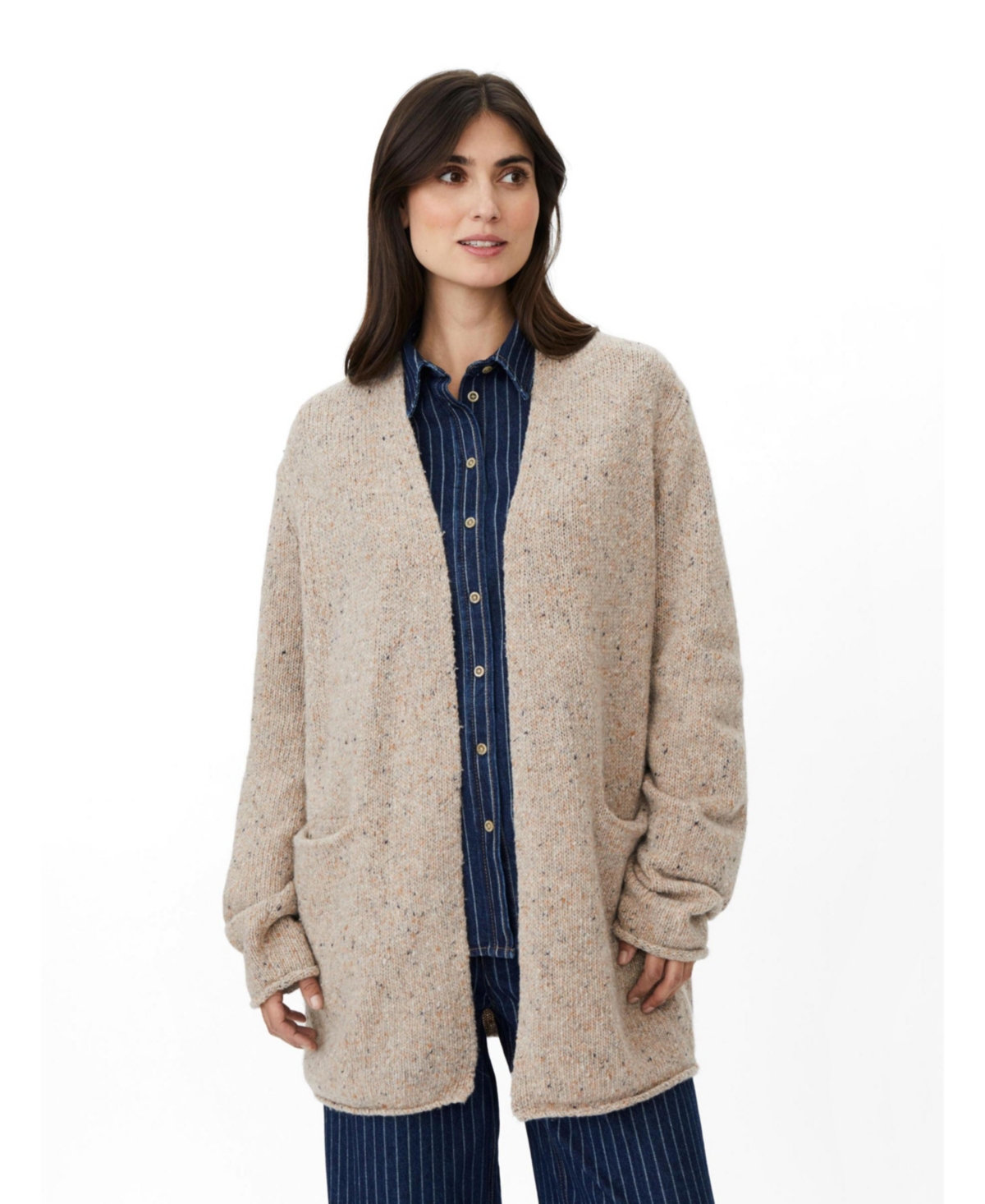 Click here for Masai Copenhagen Womens Malonny Long Sleeve Open F... prices