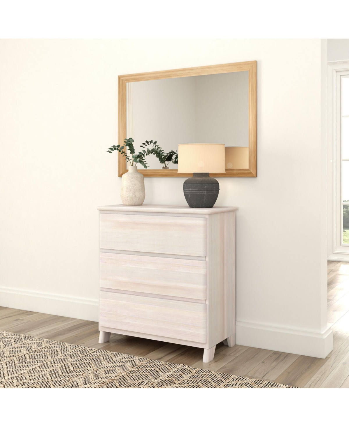 Click here for Plank+Beam Solid Wood Farmhouse 3 Drawer Dresser -... prices
