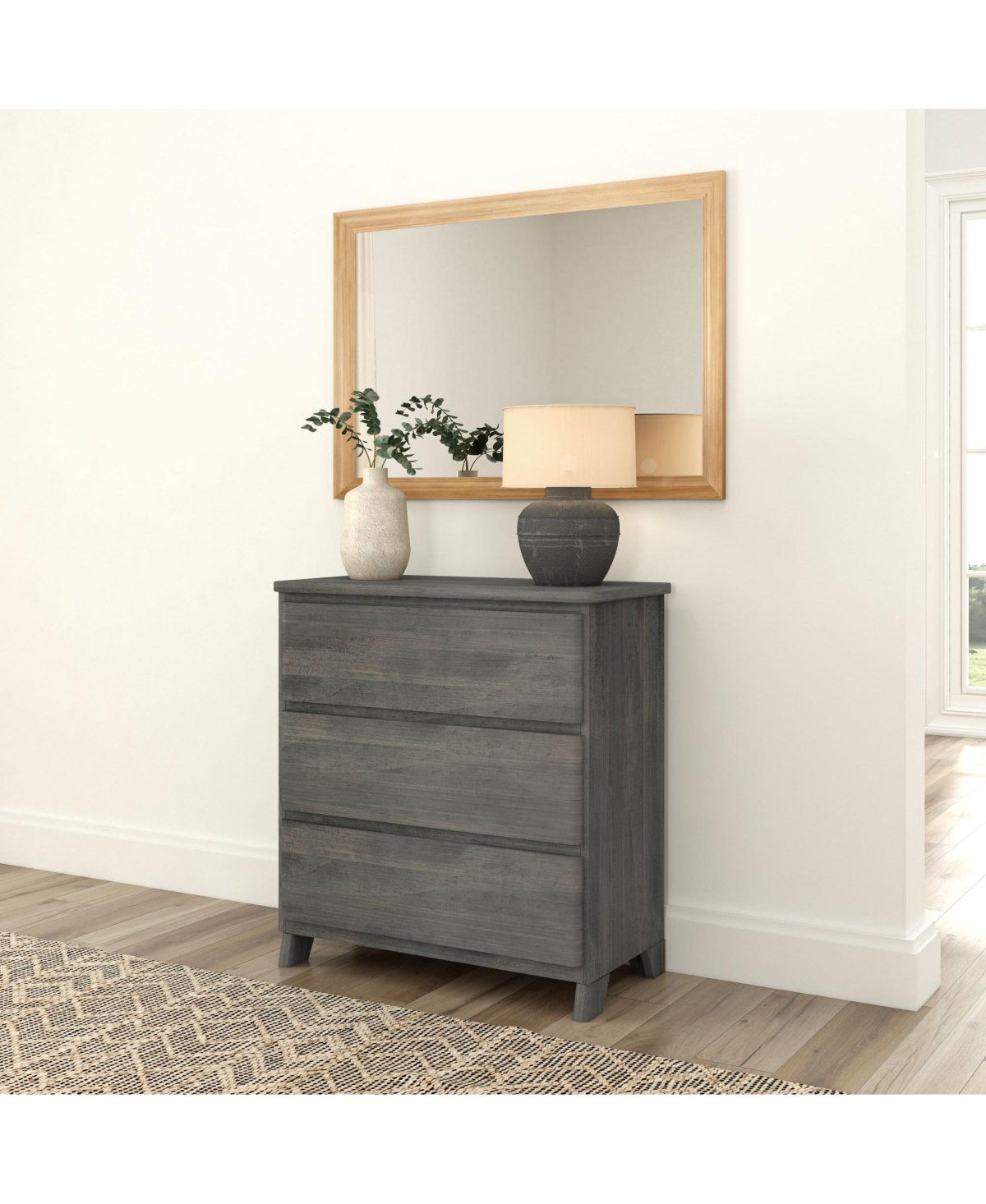Click here for Plank+Beam Solid Wood Farmhouse 3 Drawer Dresser -... prices