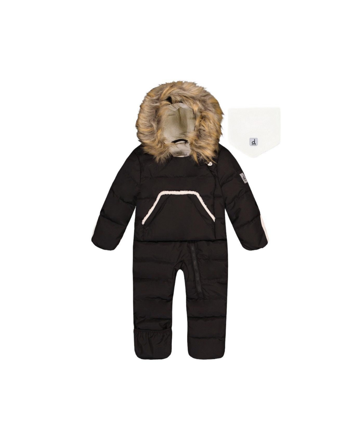Click here for Deux par Deux Baby Unisex Snug One Piece Snowsuit... prices
