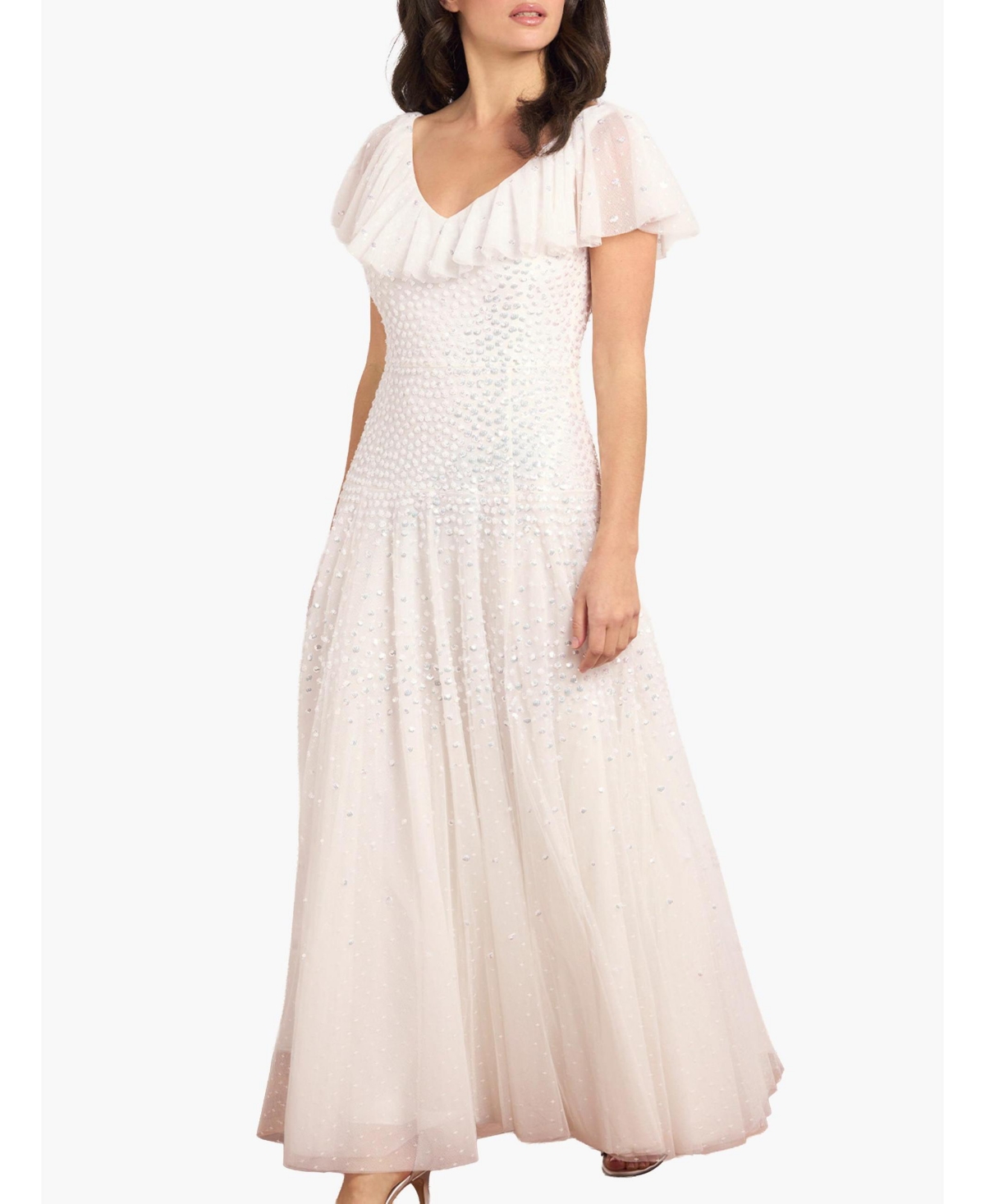 Click here for Needle & Thread Womens Sunrise Sequin V-neck Ankle... prices