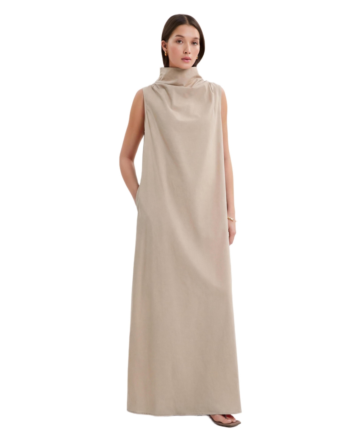 Click here for Marcella Womens Minna Sleeveless Dress - Sand prices