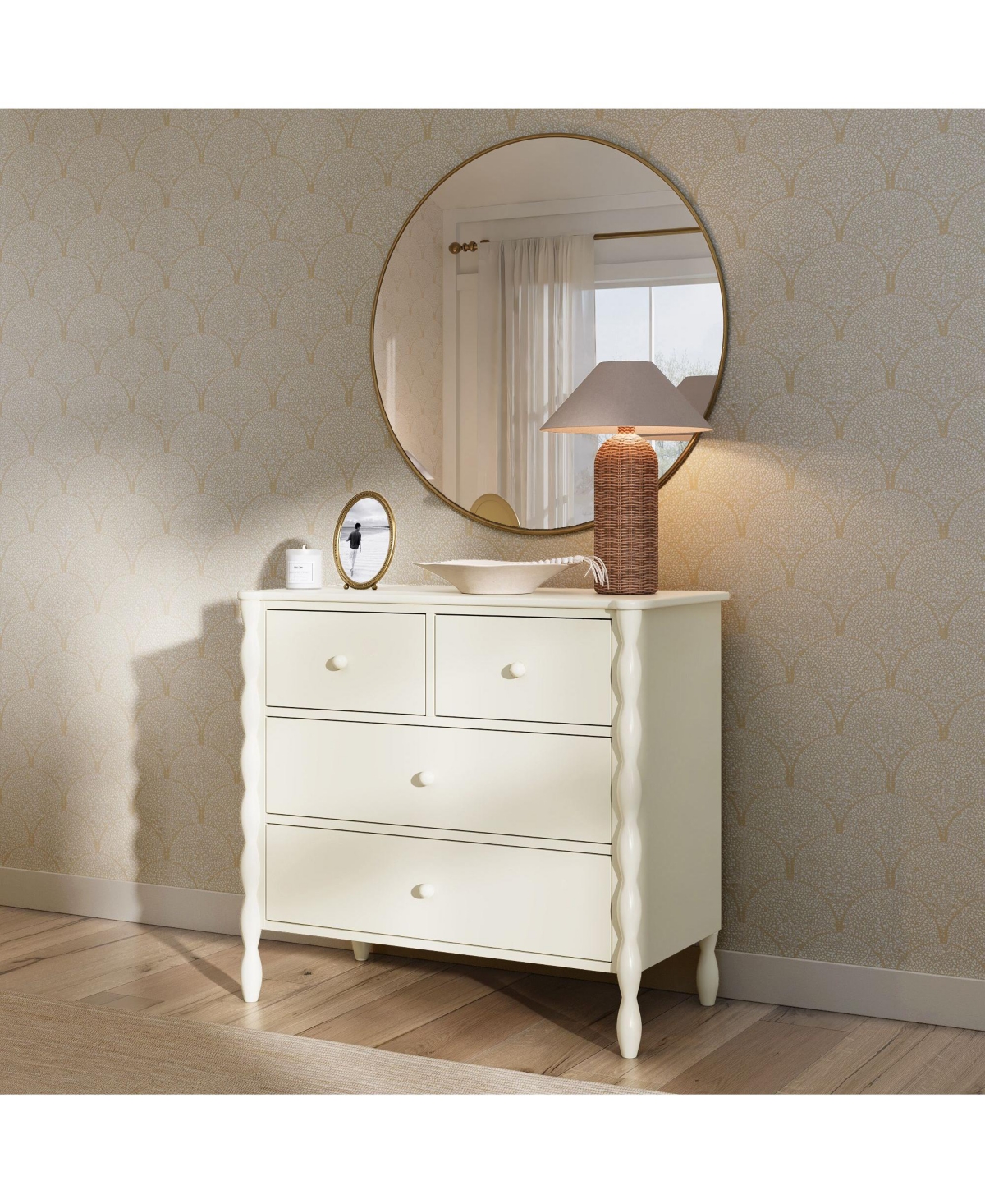 Click here for Plank+Beam Jenny Lind 2 over 2 Drawer Dresser - Li... prices