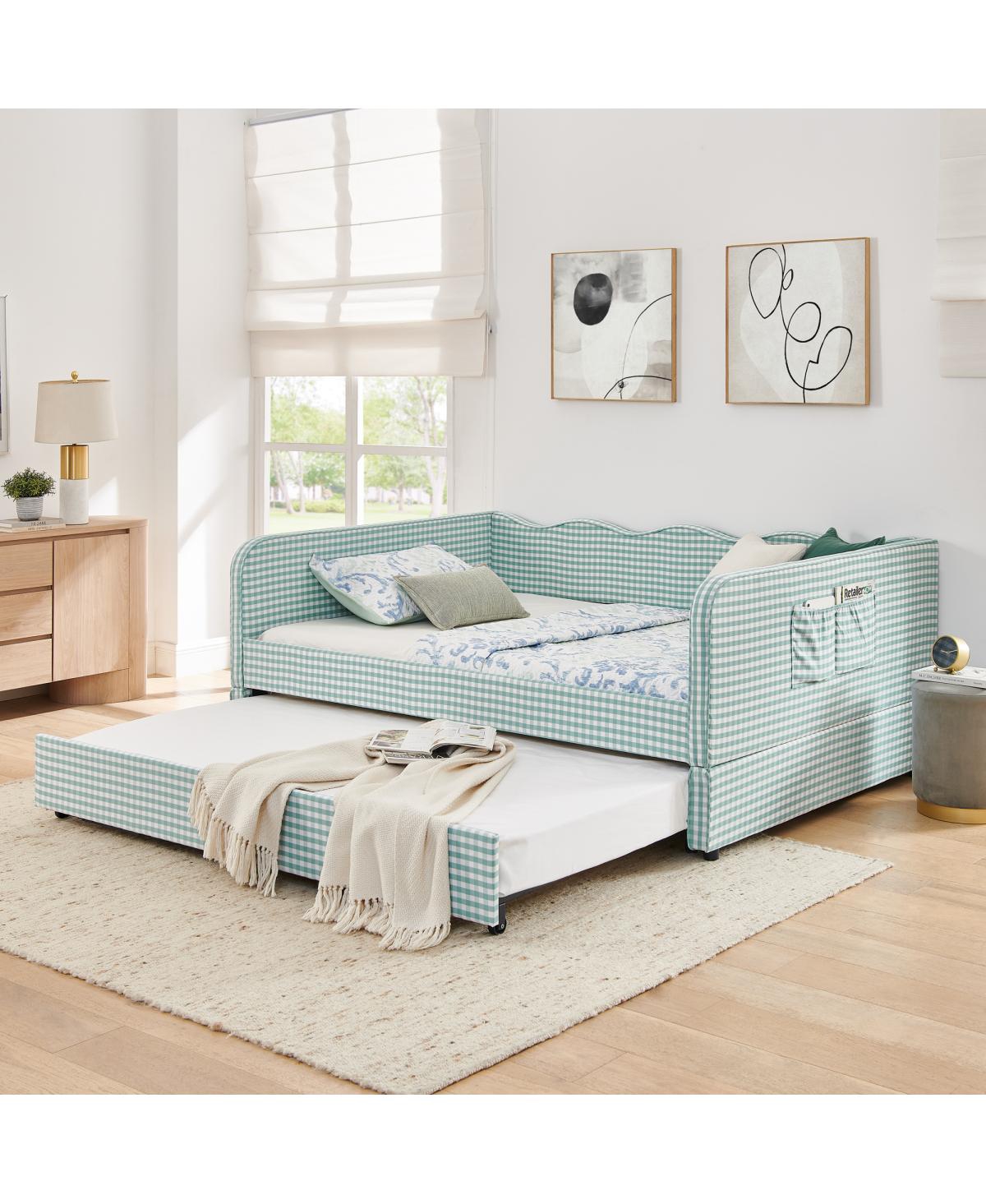 Click here for Streamdale Furniture Gingham Upholstered 3-in-1 Fu... prices