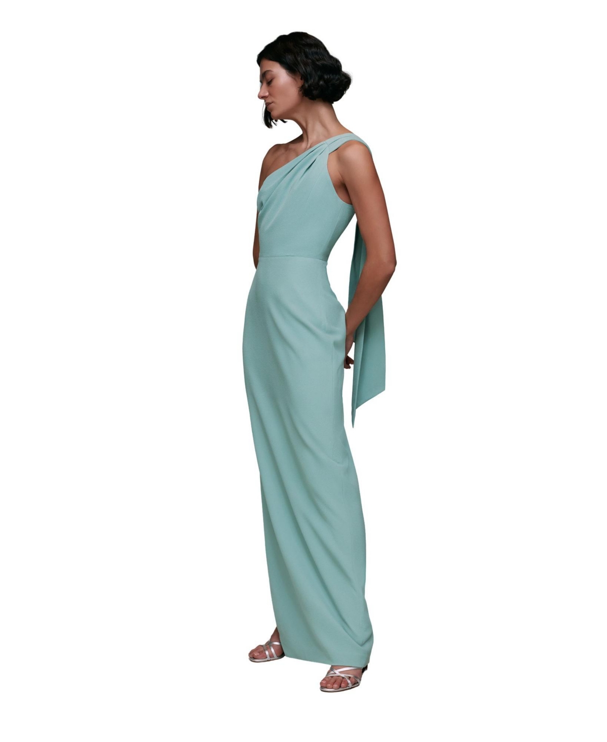 Click here for Whistles Womens Bethan One-Shoulder Maxi Wedding G... prices