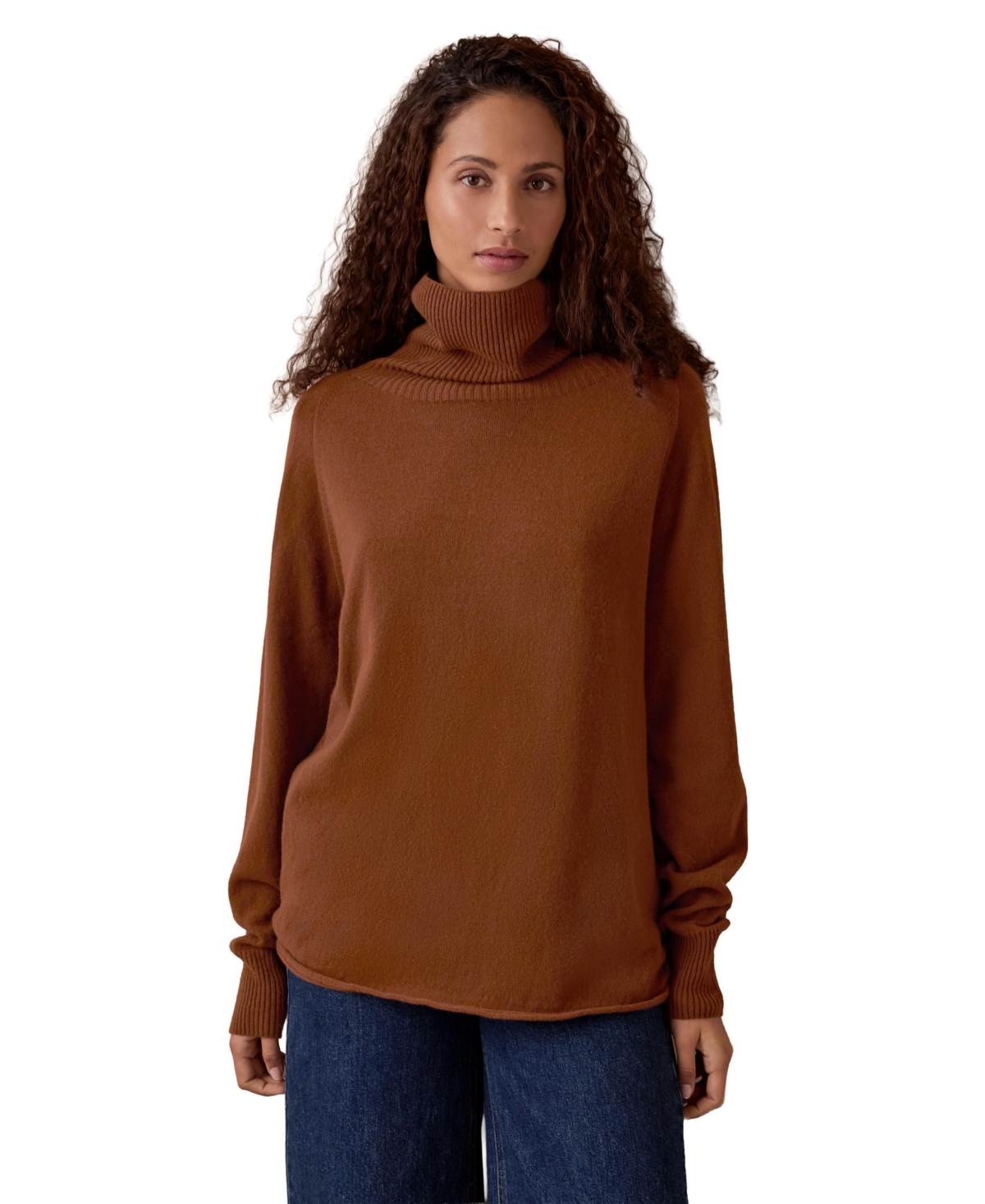 Click here for Celtic & Co. Womens Supersoft Slouchy Turtle Neck... prices