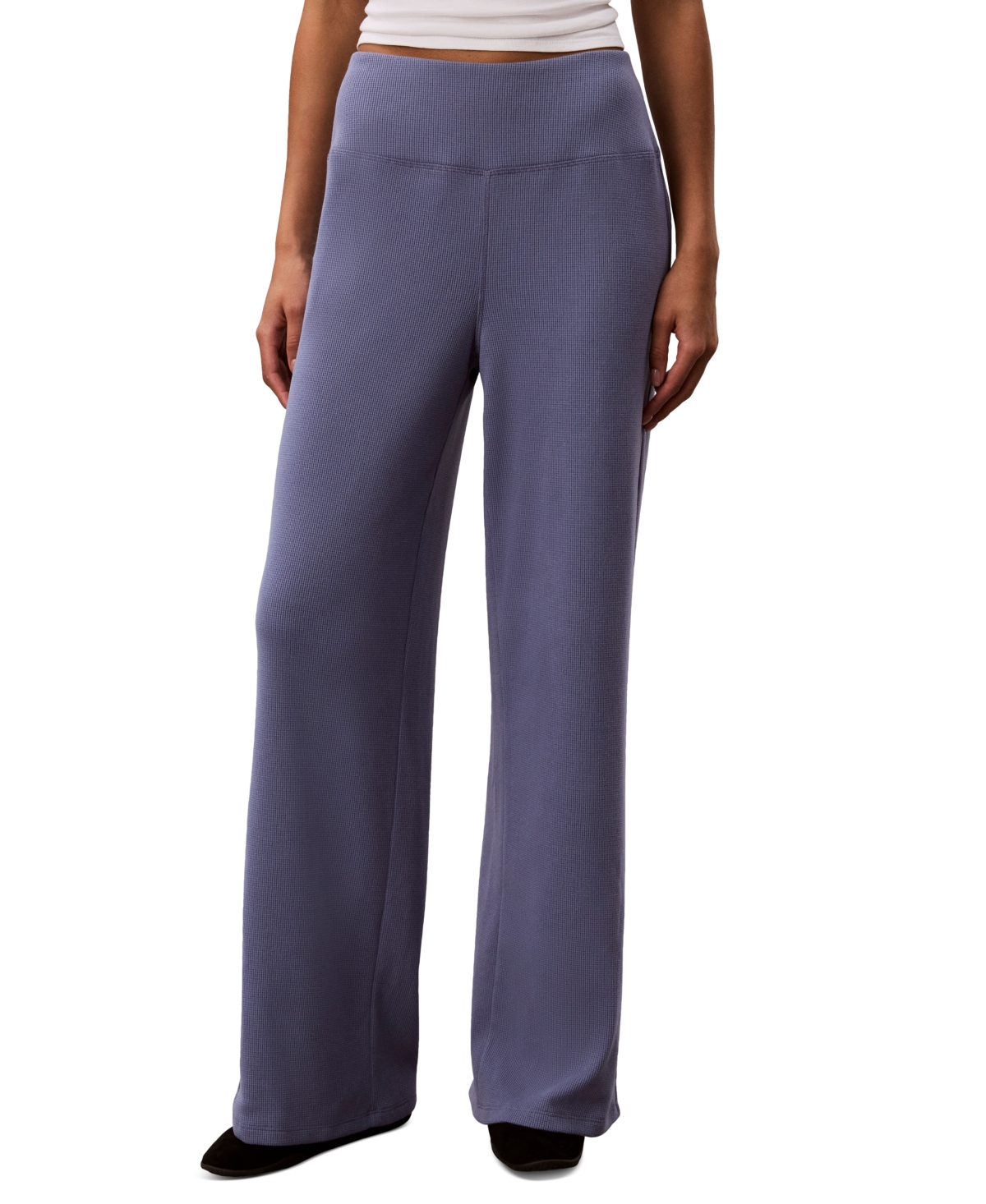 Click here for Calvin Klein Performance Womens Pull-On Waffle-Kni... prices