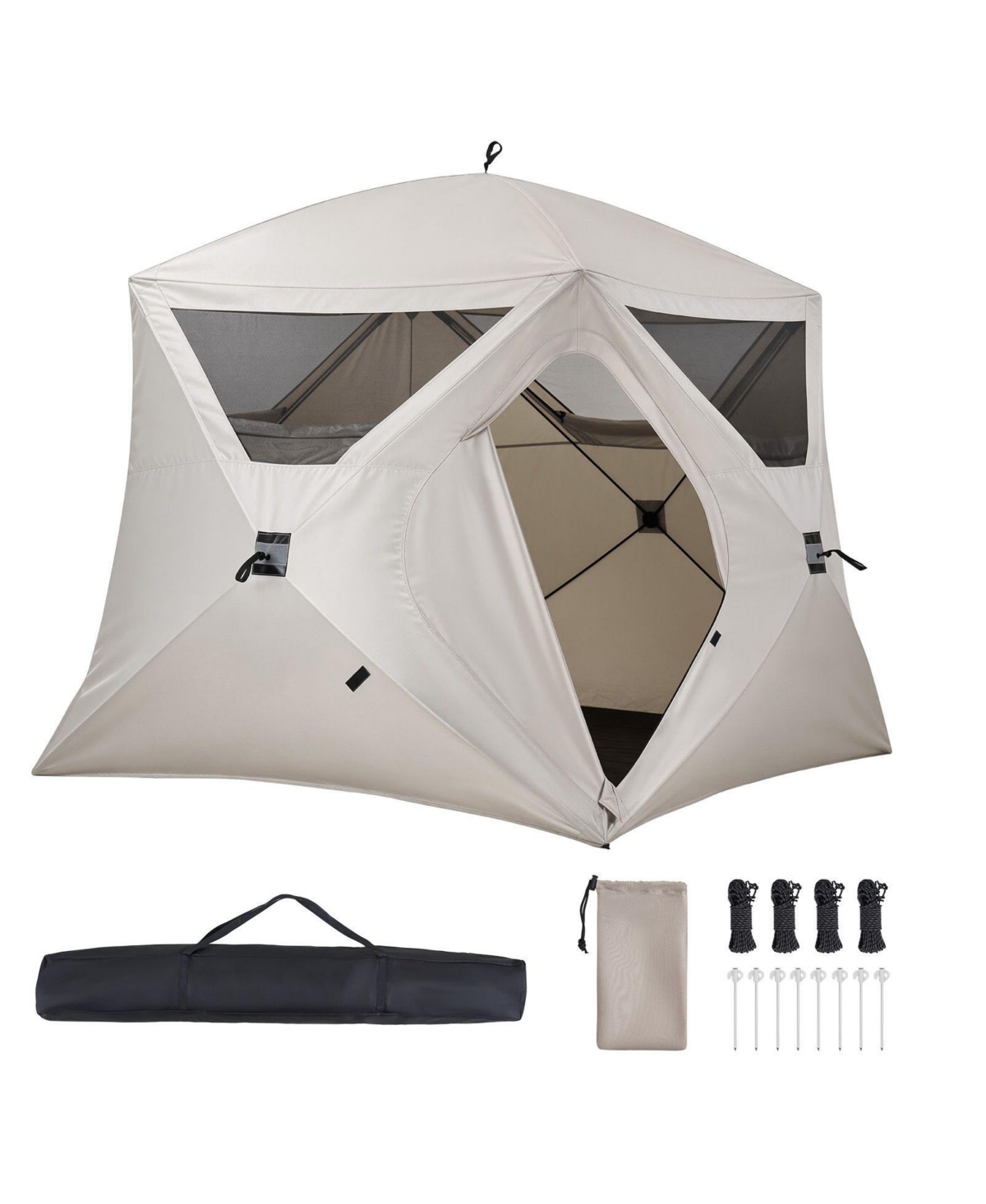 Click here for Camping Tent  4 Person Pop-Up Instant Cabin Tent... prices