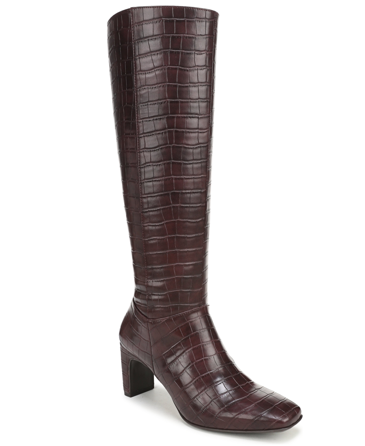 Click here for Naturalizer Womens Nona Zipper Tall Boots - Merlot... prices