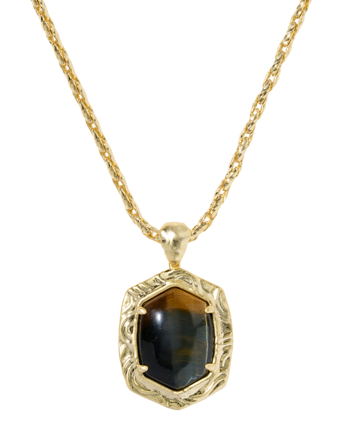Click here for Kendra Scott 14k Gold-Plated Tiger Striped Daphne... prices