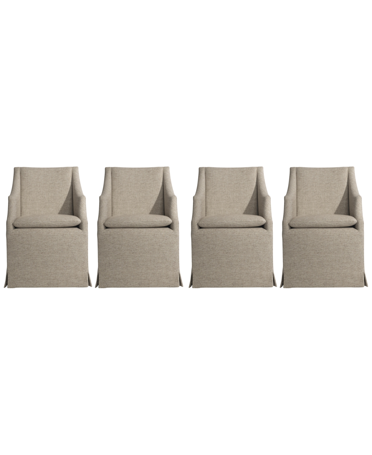 Click here for Bernhardt Tribeca 4-Piece Upholstered Arm Chair Se... prices