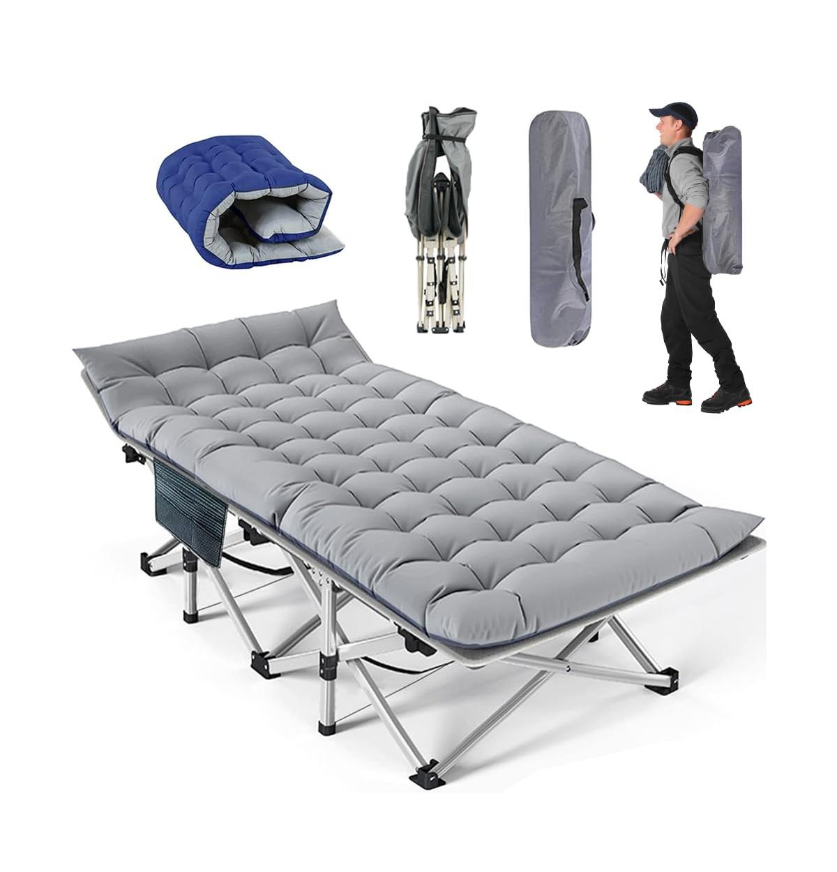 Click here for Piscifun Heavy Duty Portable Folding Camping Bed A... prices