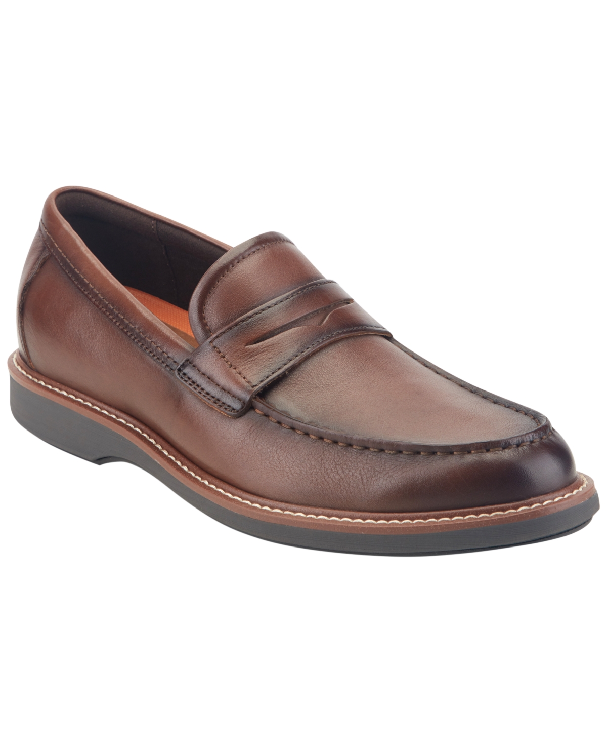Click here for Rockport Mens Ledger Casual Penny Loafers - Dark B... prices
