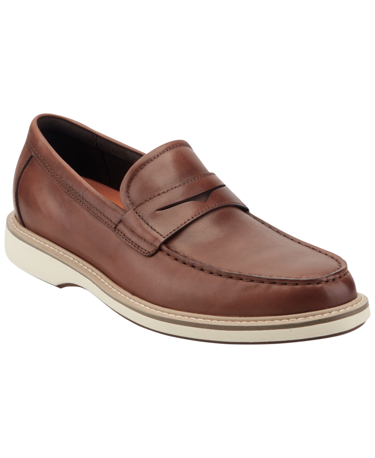 Click here for Rockport Mens Ledger Casual Penny Loafers - Carame... prices