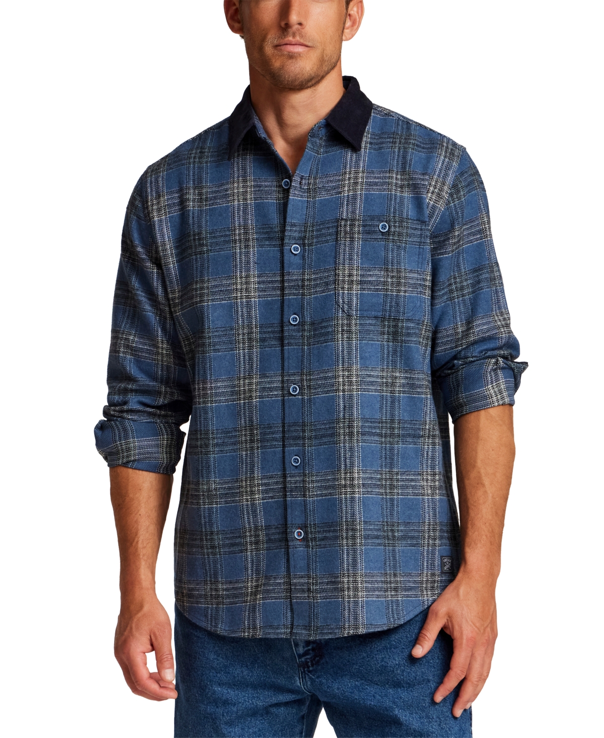 Click here for Weatherproof Vintage Mens Corduroy Collar Heavy Fl... prices