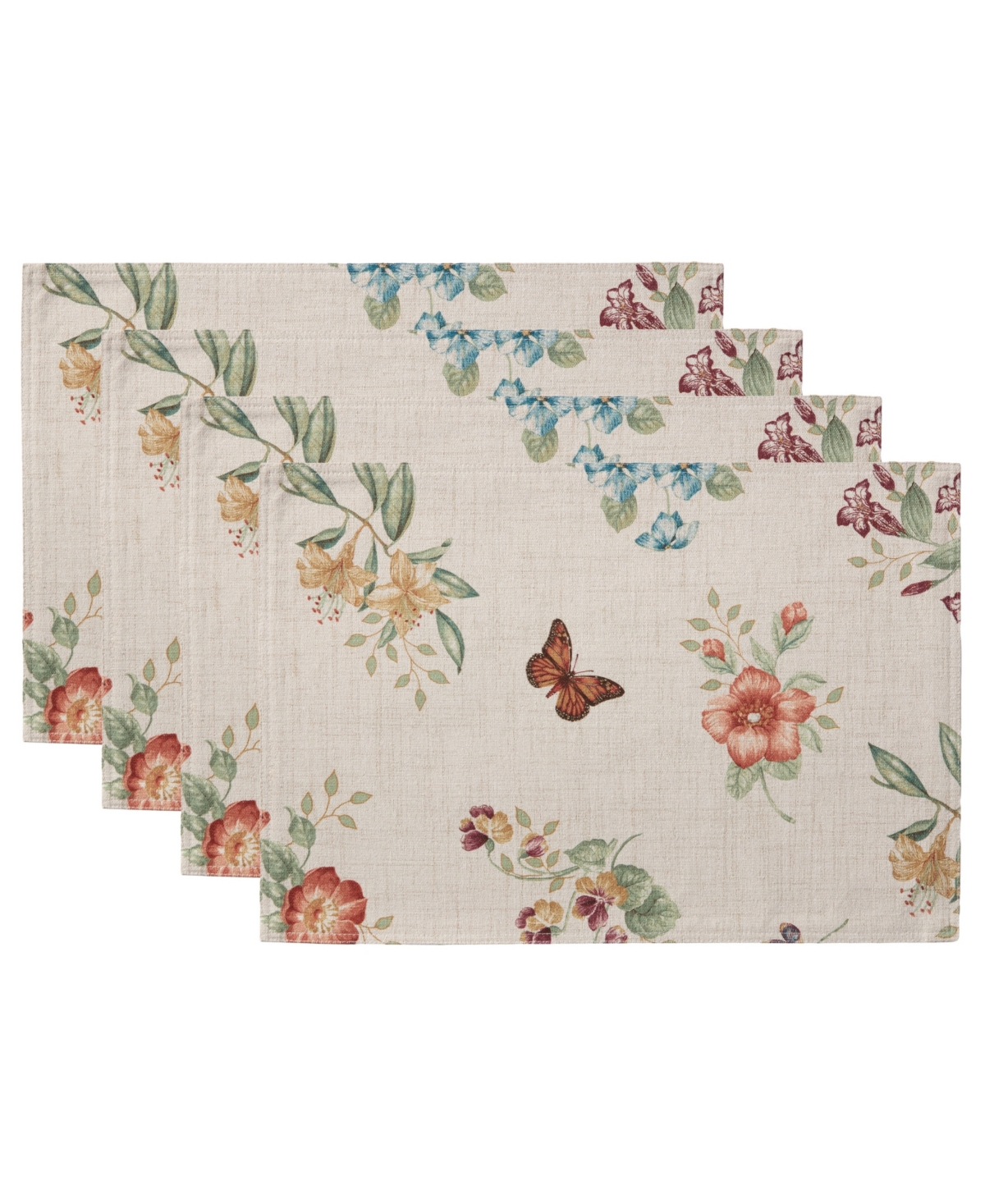 Click here for Lenox Butterfly Meadow Fall Placemats  Set of 4 -... prices
