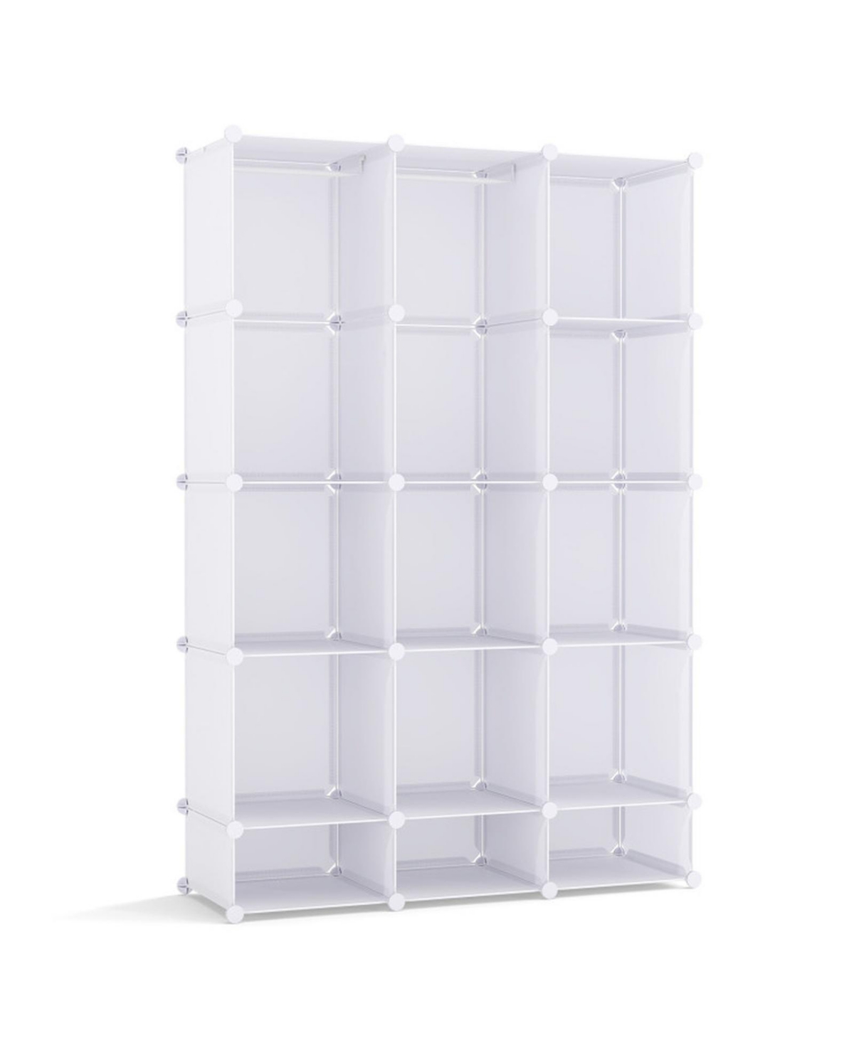 Click here for Hongge Modular Kids Wardrobe Closet with 13 Cubes... prices
