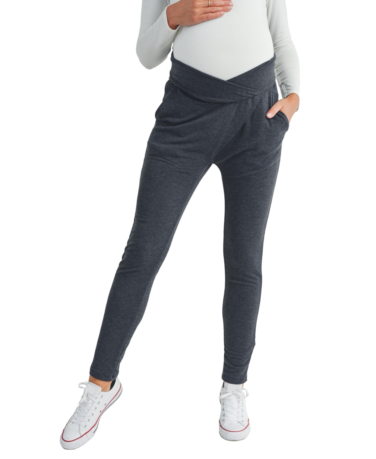Click here for Hello Miz Womens Under Bump Jogger Pants with Pock... prices