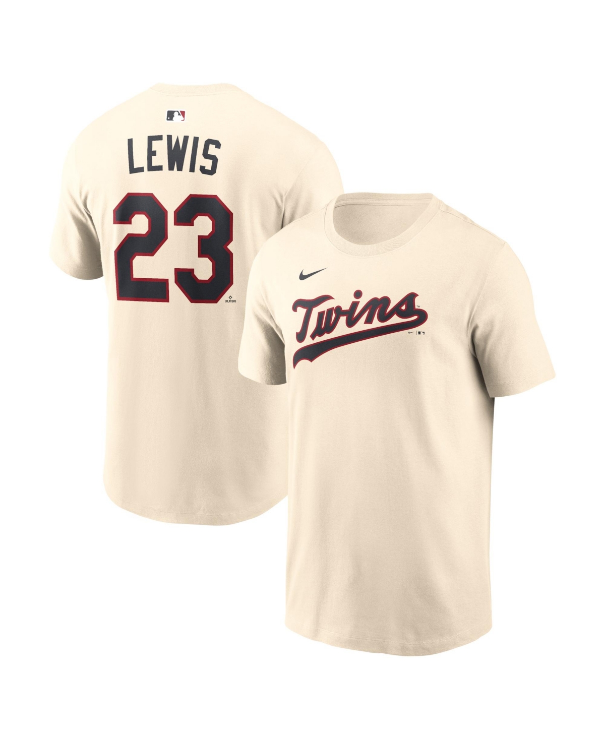 Click here for Nike Mens Royce Lewis Cream Minnesota Twins 2026 F... prices