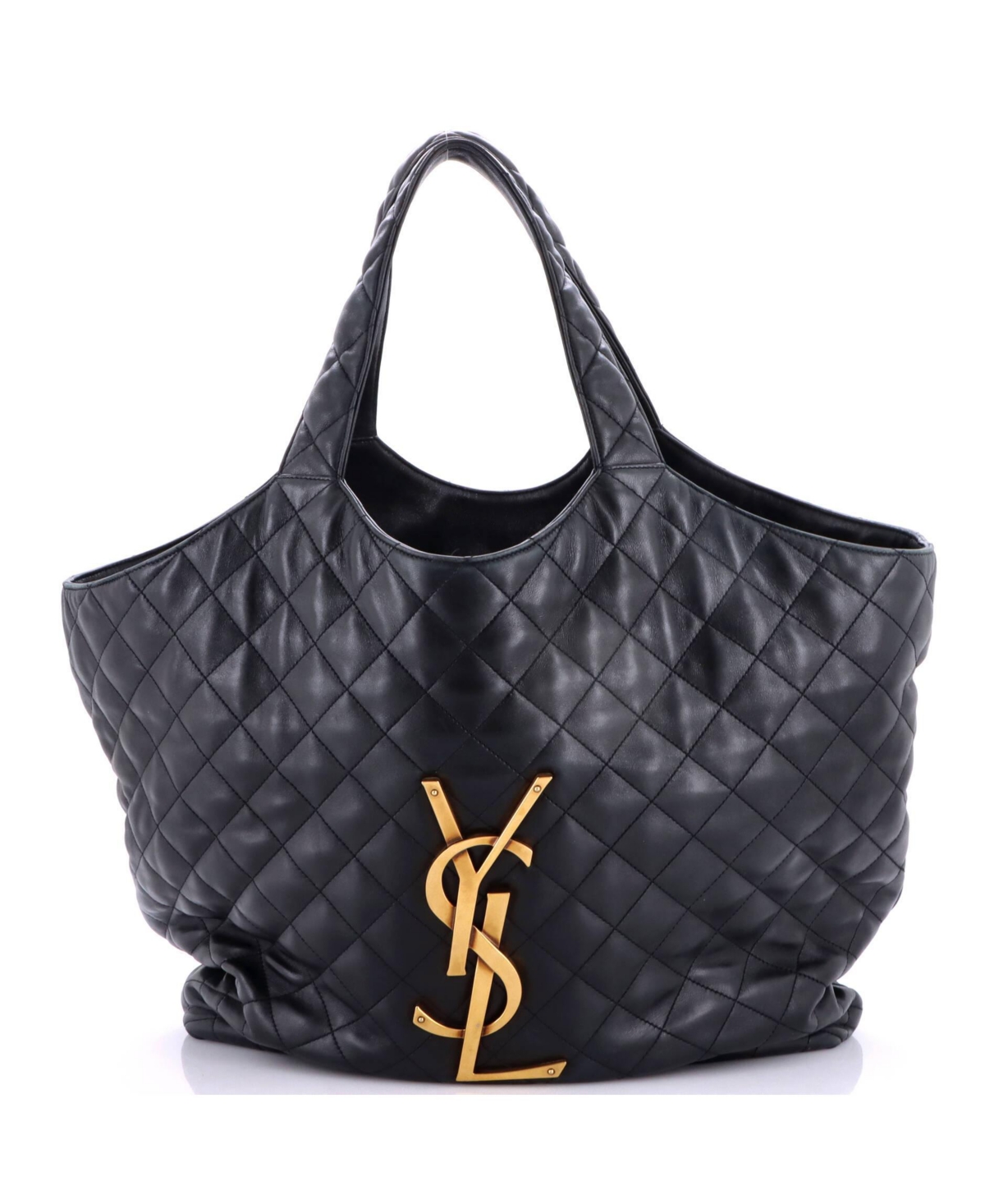 Click here for Pre-Owned Saint Laurent Maxi Icare Shopping Tote Q... prices