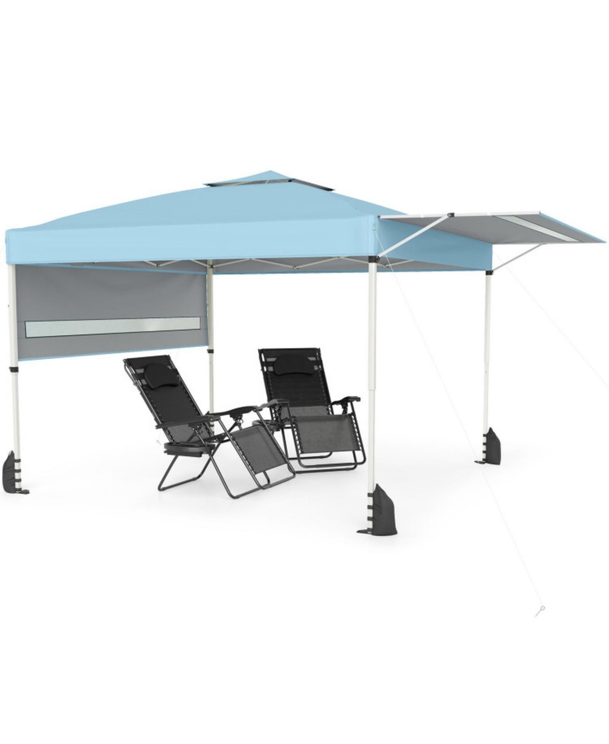 Click here for Gouun 10 x 17 FEEt Pop Up Canopy Tent with Dual Aw... prices