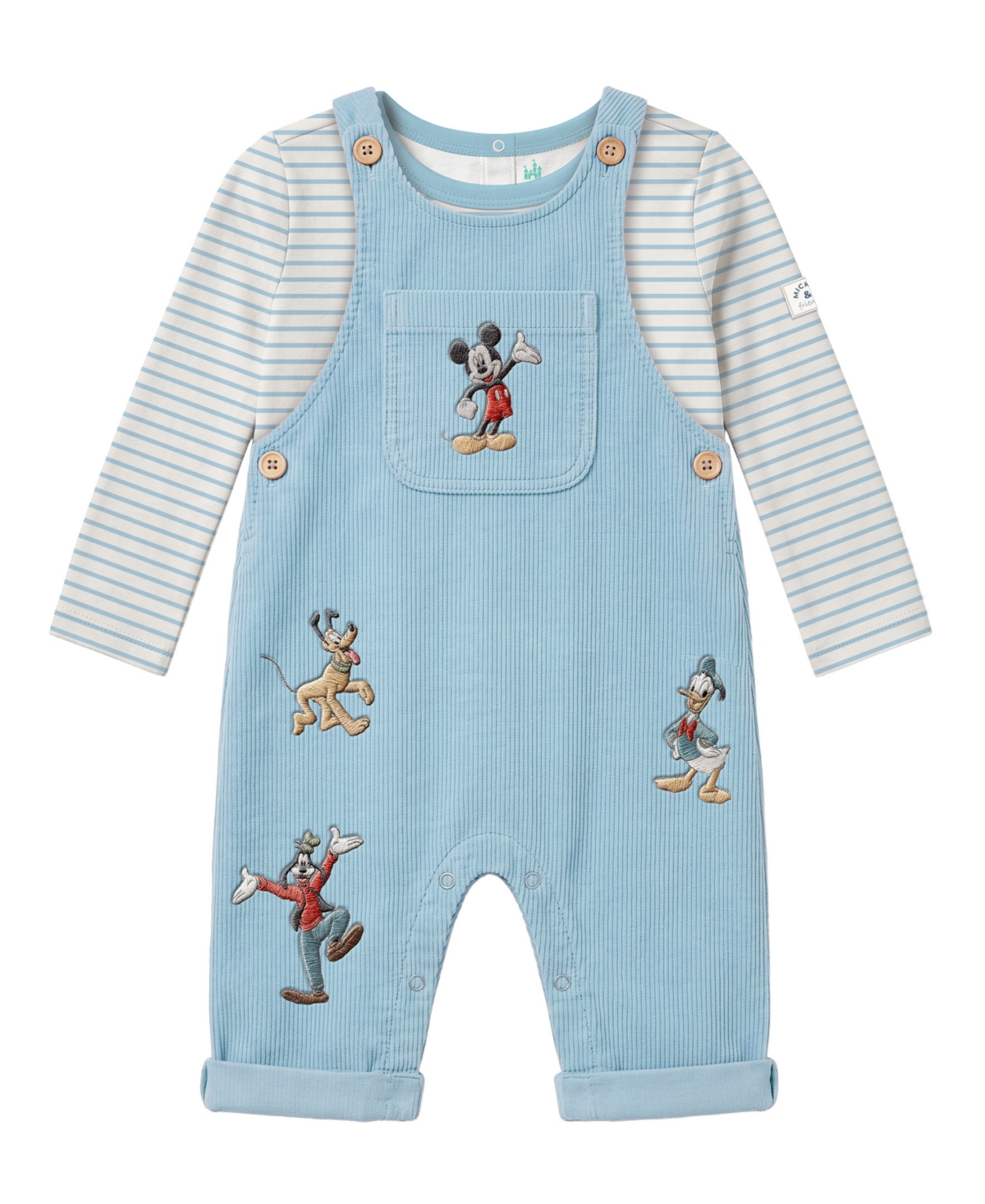 Click here for Disney Baby Boys Striped T-Shirt and Mickey and Fr... prices