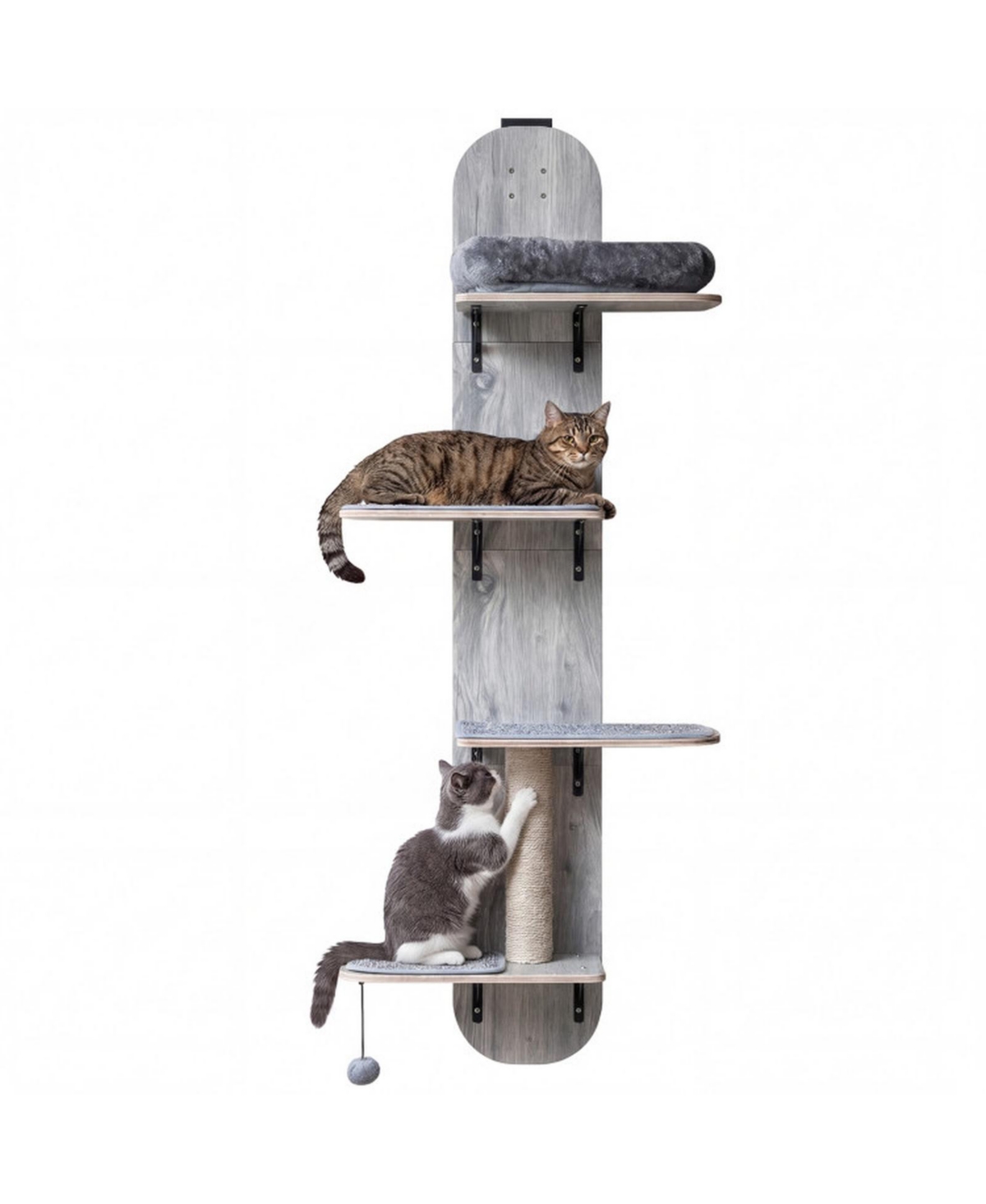 Click here for Sugift Door Hanging Cat Climber 4-Level Height Adj... prices