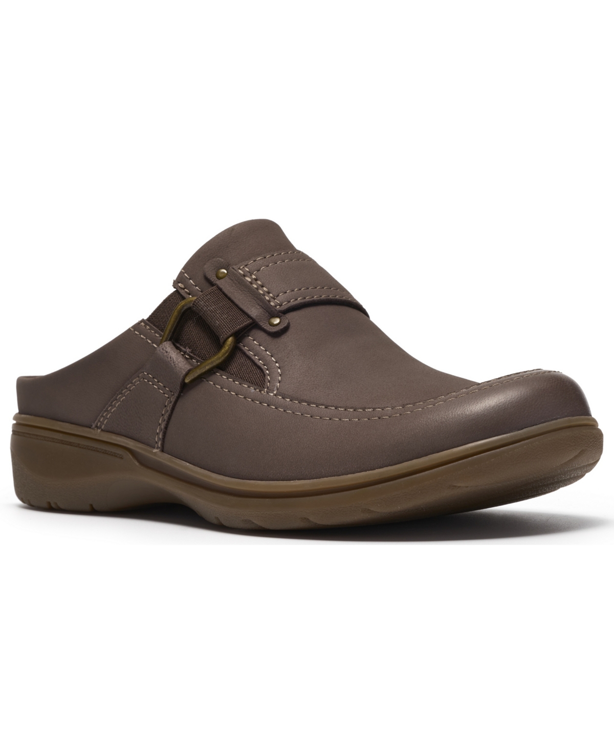 Click here for Clarks Womens Carleigh Viola Slip-On Mules - Mushr... prices
