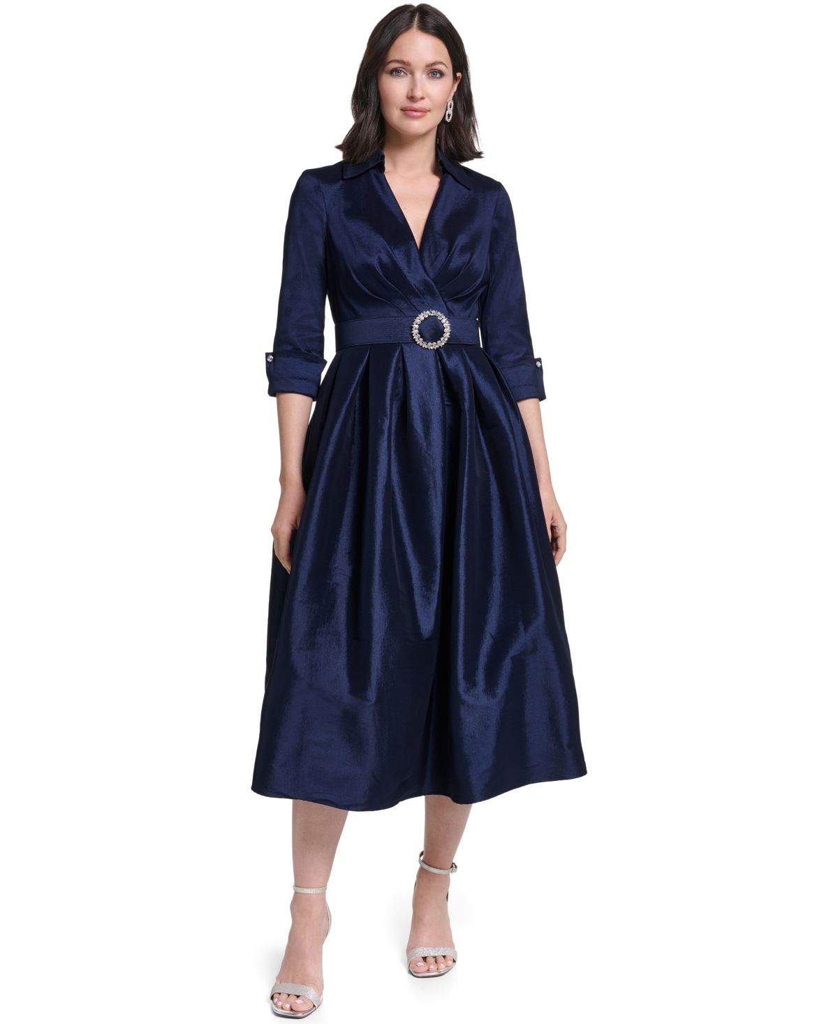 Click here for Jessica Howard Petite Wedding Guest 3/4-Sleeve Emb... prices