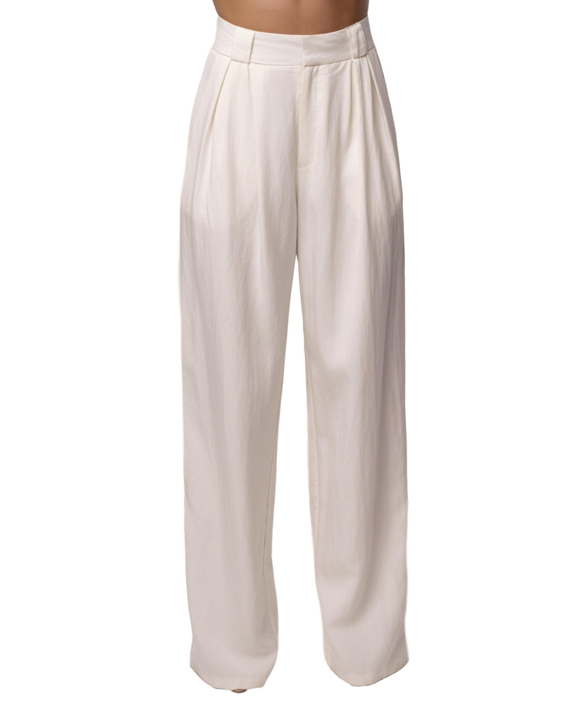 Click here for Jluxlabel Womens Stay Ready Trouser - Ivory prices