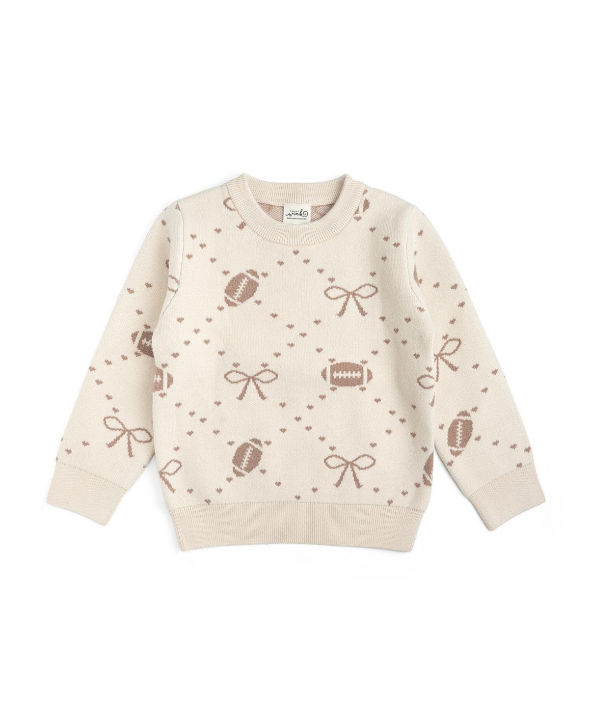 Click here for Sweet Wink Baby Girls Football Trellis Sweater - M... prices