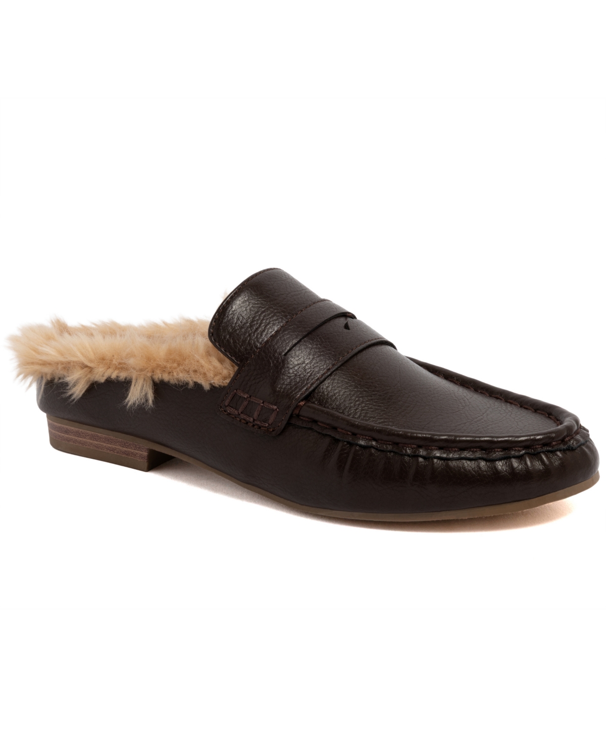 Click here for Sugar Womens Branson Slip-On Loafers - Dark Brown prices