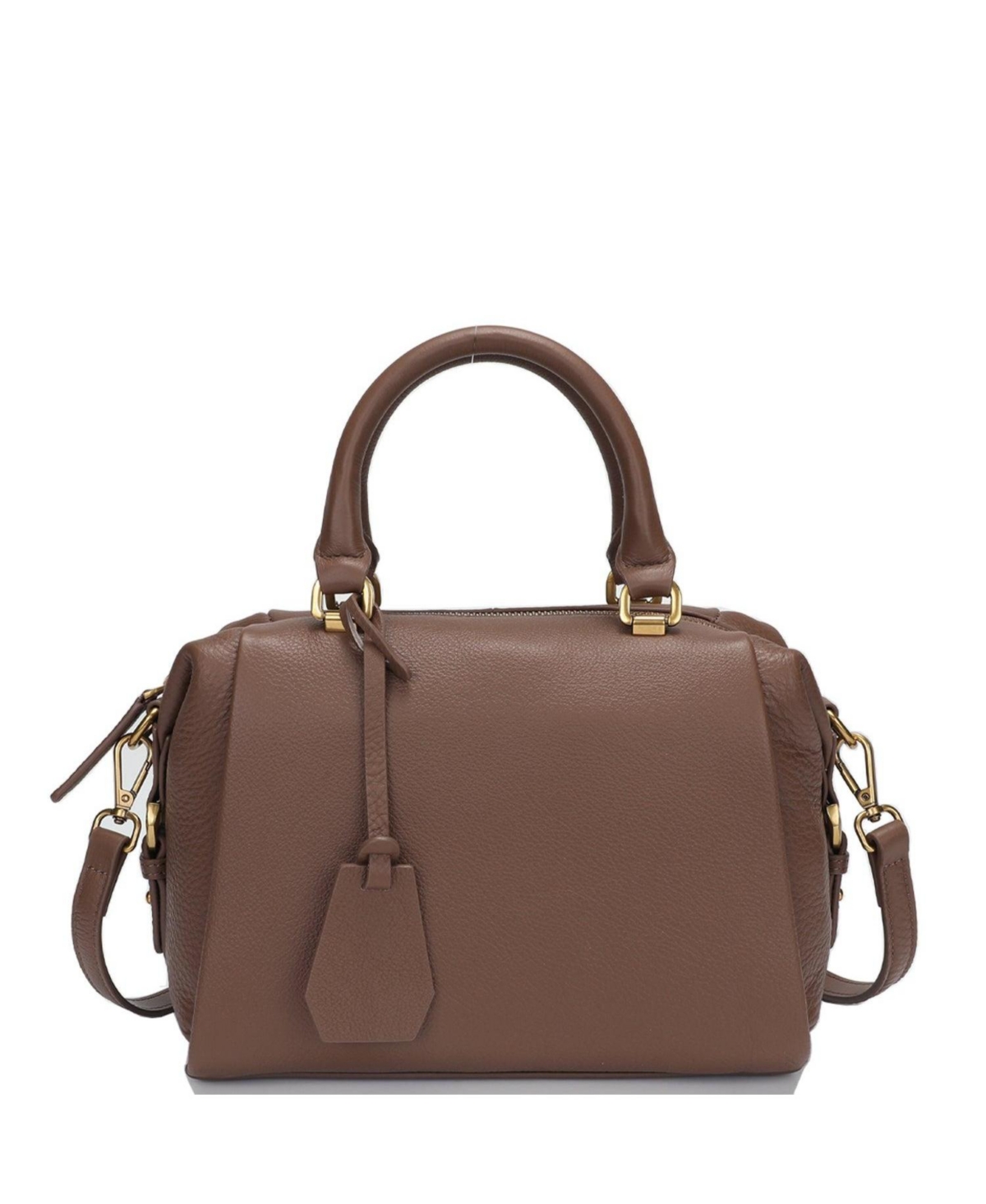 Click here for Susu Womens Pebbled Leather Top Handle Satchel Bag... prices