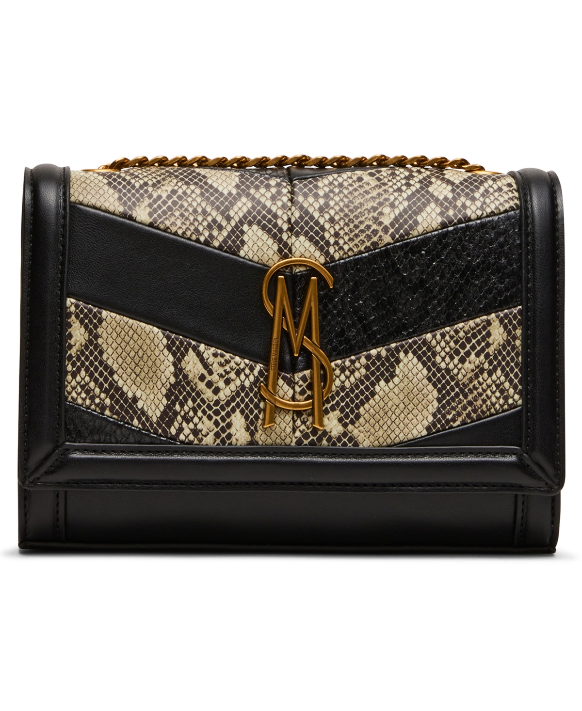 Click here for Steve Madden Larisam Mini Crossbody Handbag - Blac... prices