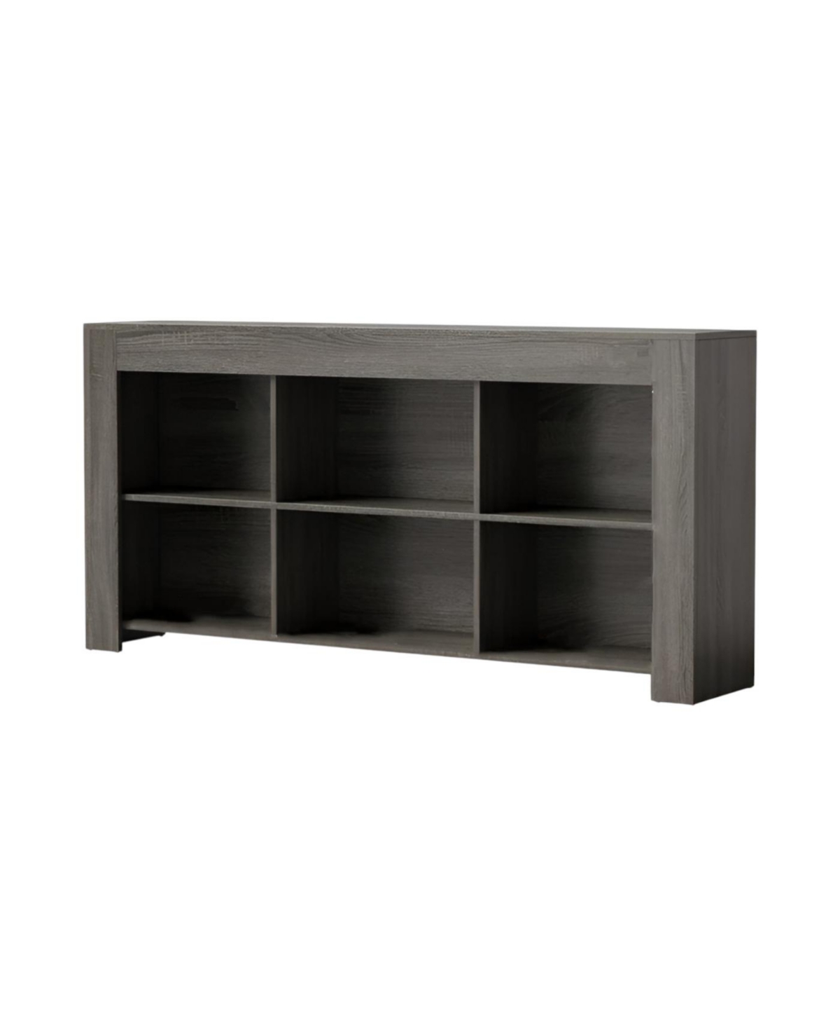Click here for Slickblue Rustic Wood Console Table with 6 Storage... prices