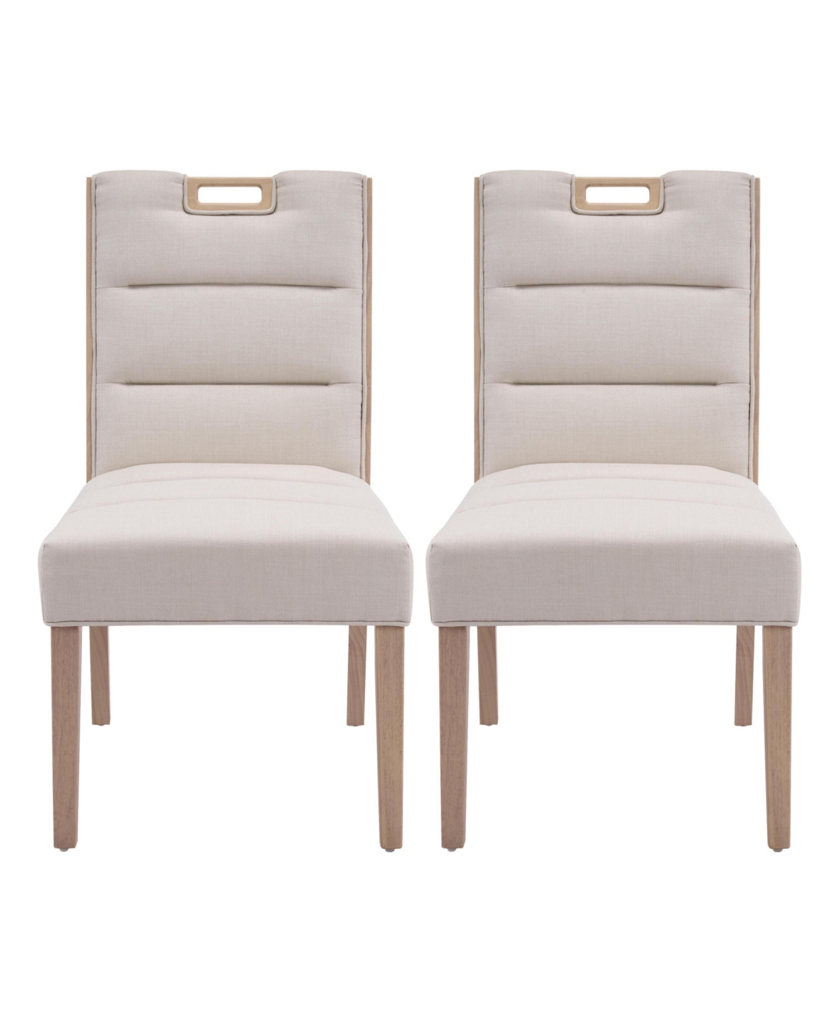 Click here for Boyel Living 2-Piece Modern Armless Dining Chairs... prices