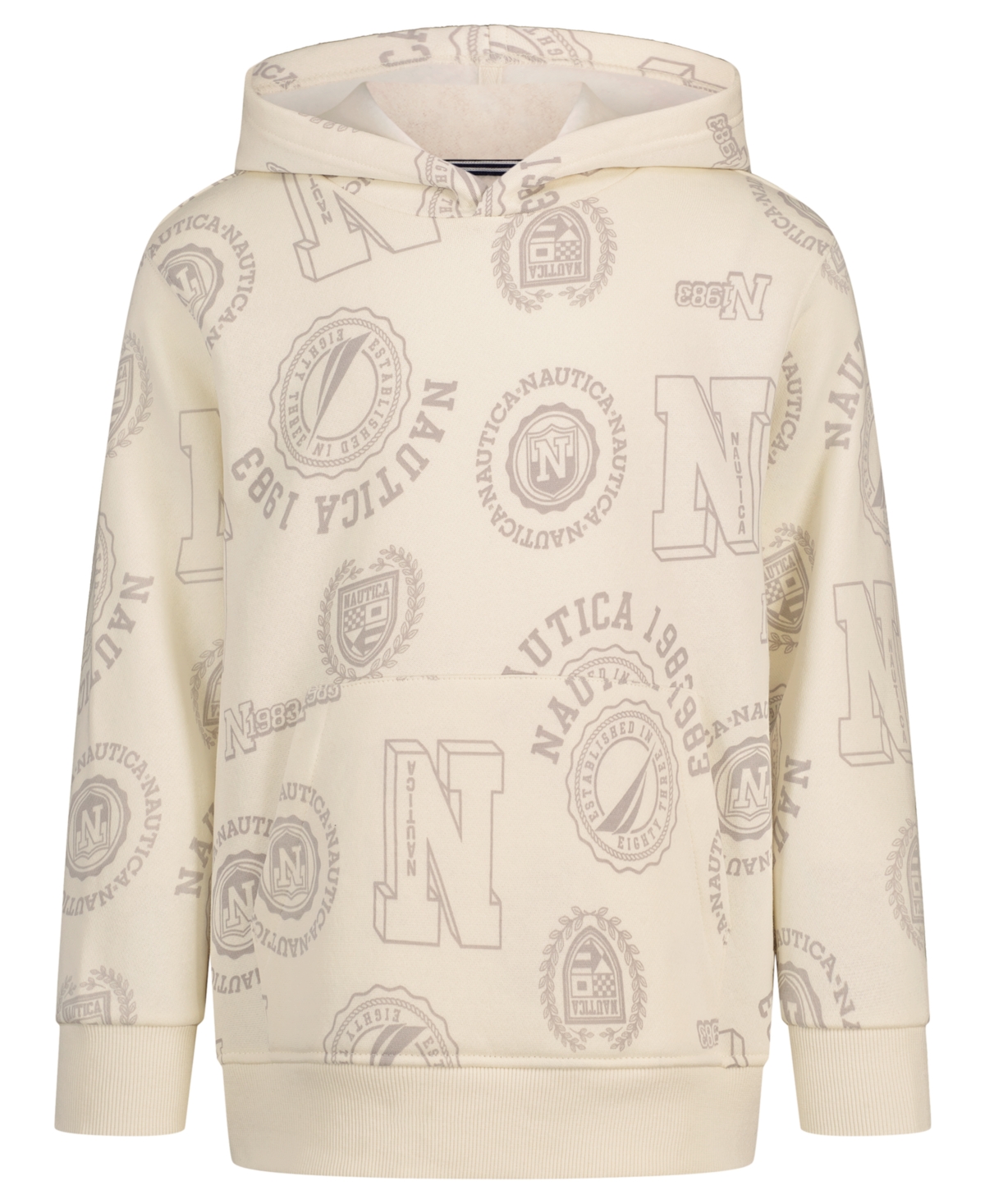 Click here for Nautica Boys 8-20 Allover Logo Print Hoodie - Turt... prices
