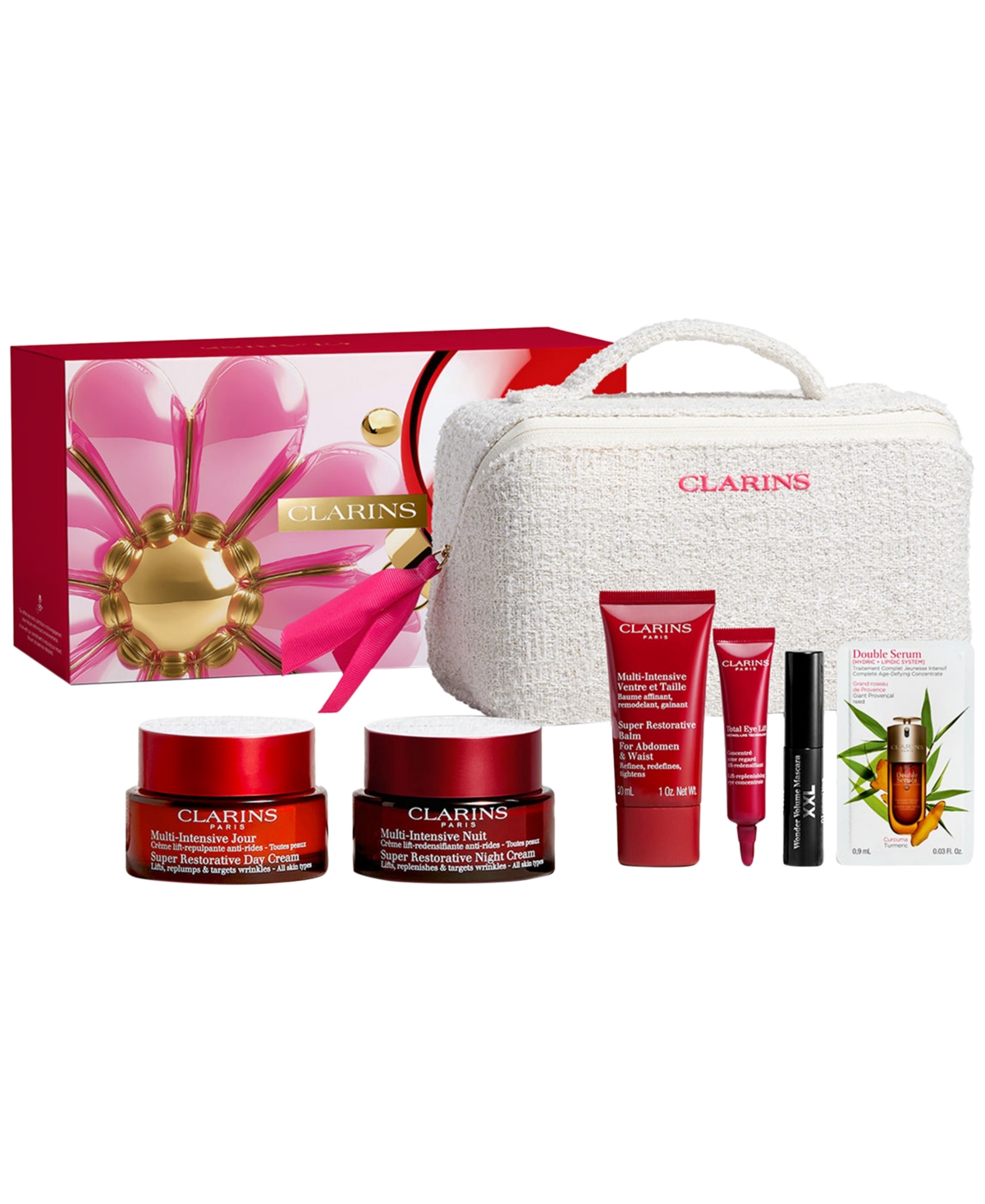 Click here for Clarins 7-Piece Super Restorative Anti-Aging Luxur... prices