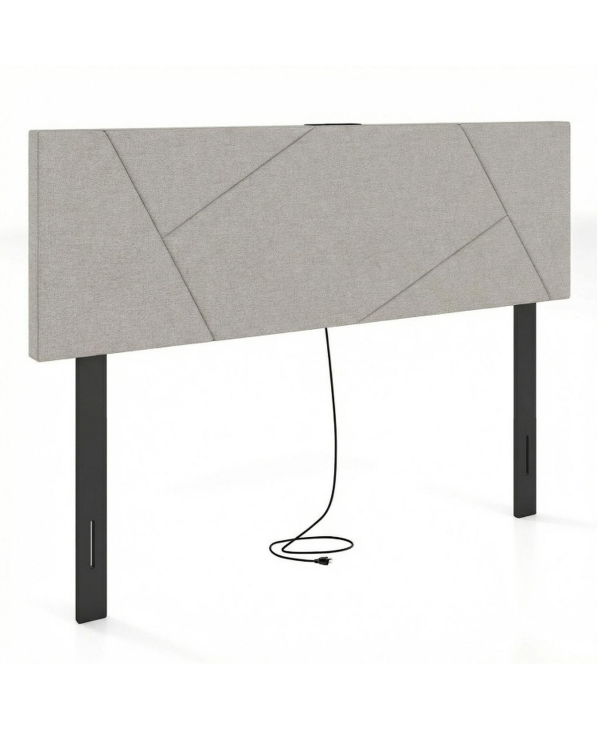 Click here for Sugift Geometric Upholstered Headboard for Full an... prices