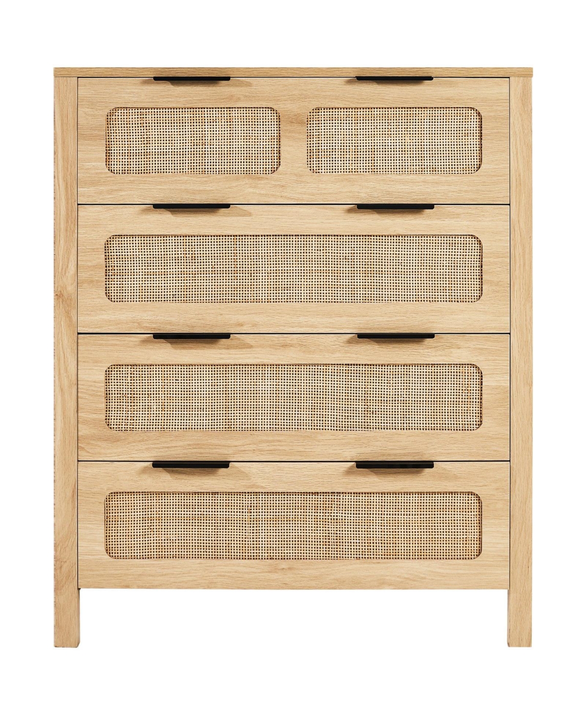Click here for Slickblue 4 Drawer Rattan Dresser with Spacious St... prices