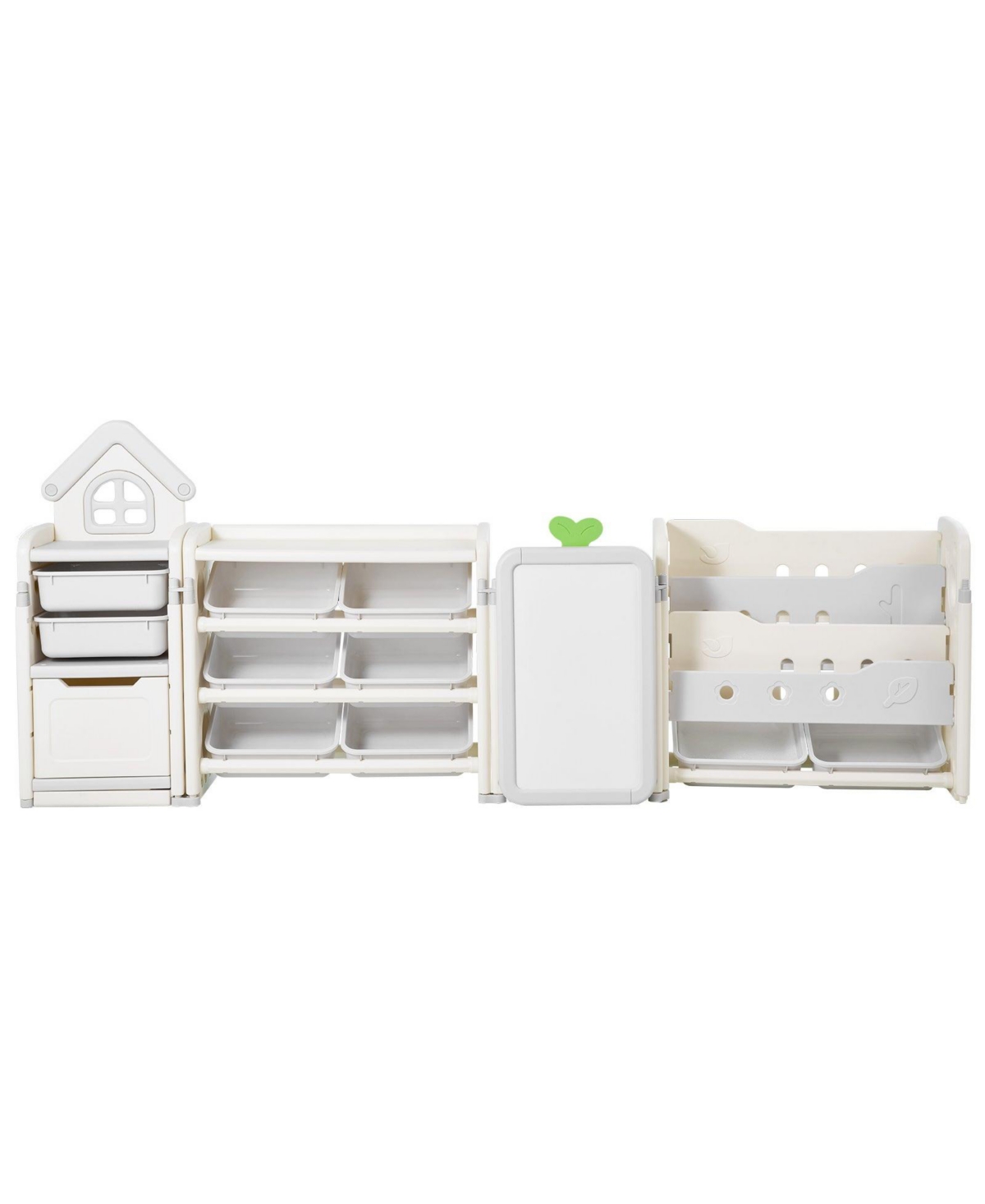 Click here for Slickblue Kids Toy Storage Organizer with Bookshel... prices