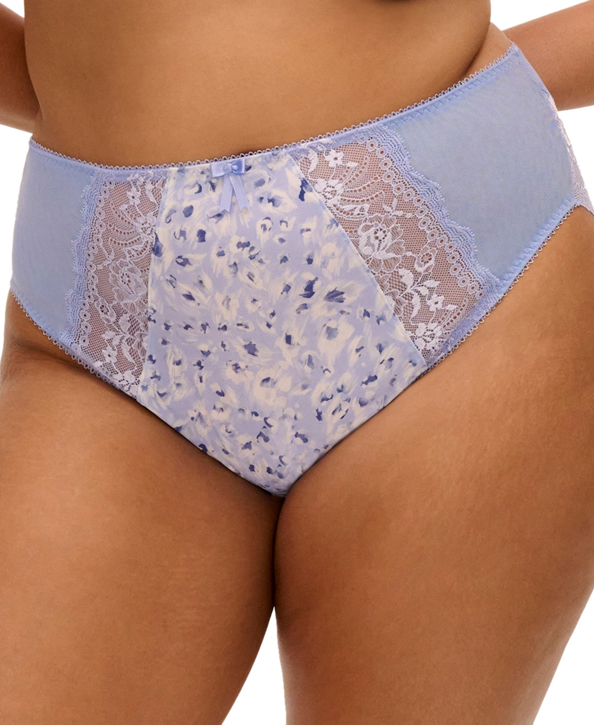Click here for Elomi Plus Size Morgan High Leg Brief - Blue Leopa... prices