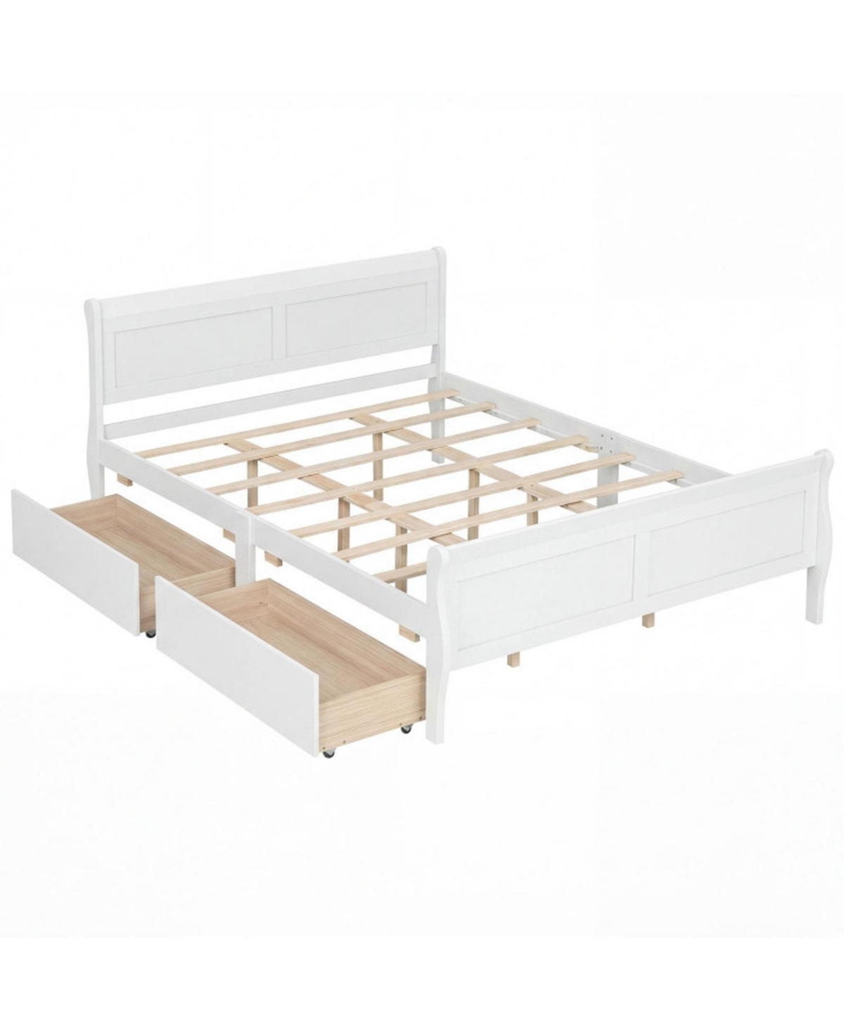 Click here for Sugift Queen Size Sleigh Bed Frame with 2 Storage... prices