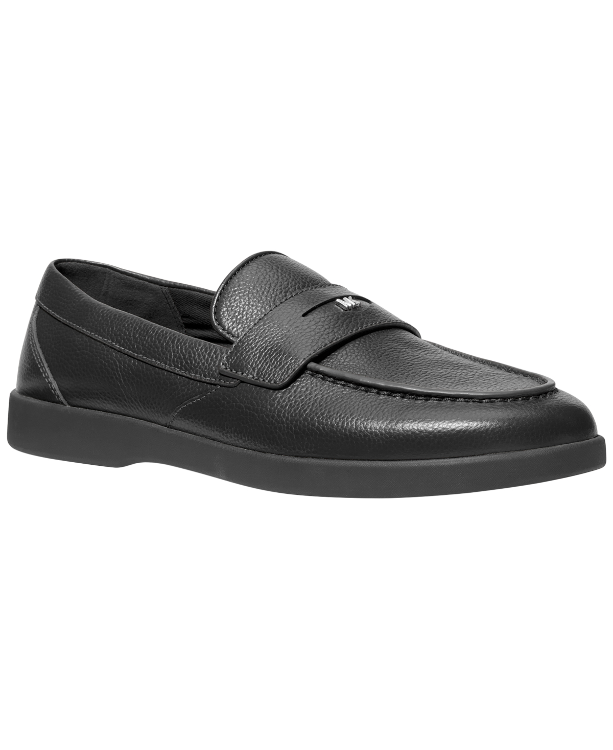 Click here for Michael Kors Mens Wesley Pebbled Leather Loafers -... prices
