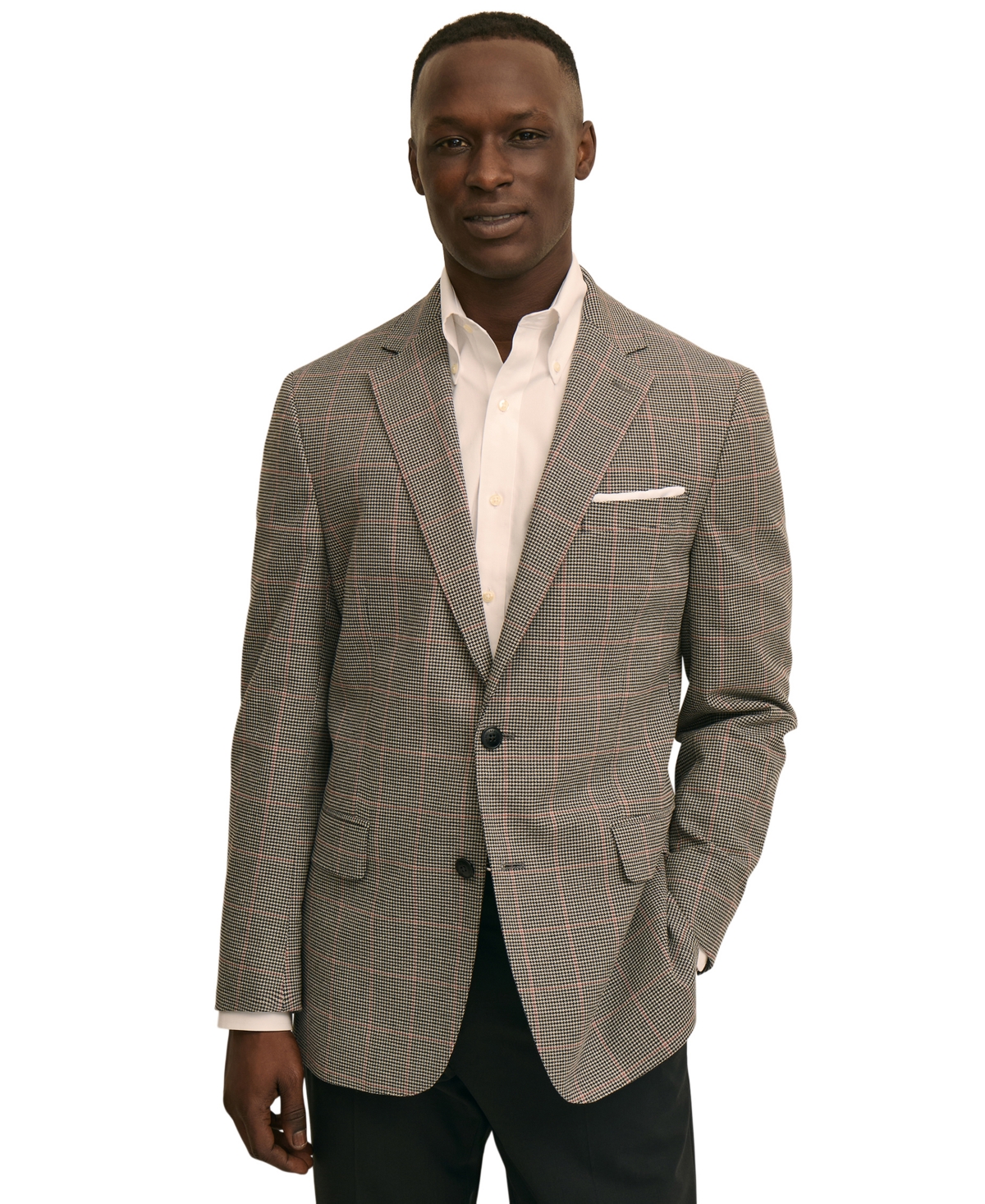 Click here for B by Brooks Brothers Mens Classic-Fit Stretch Two-... prices