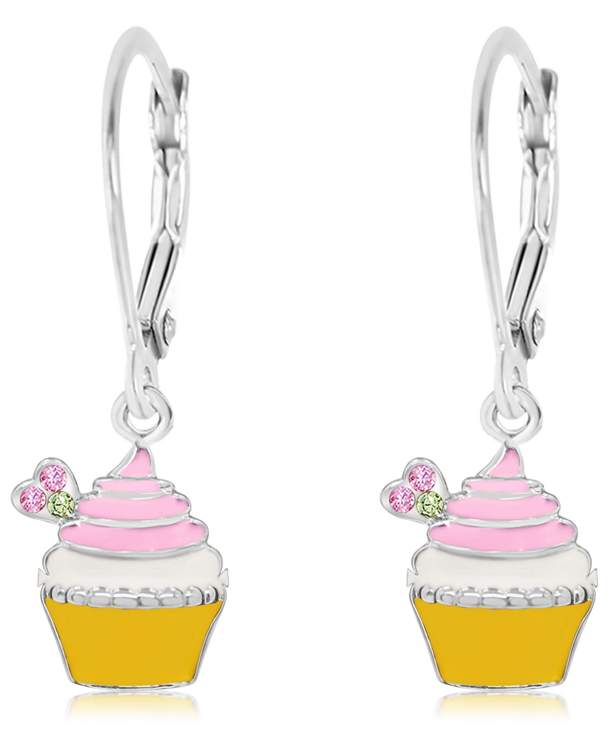 Click here for Chanteur Kids Cupcake Hypoallergenic Earrings for... prices