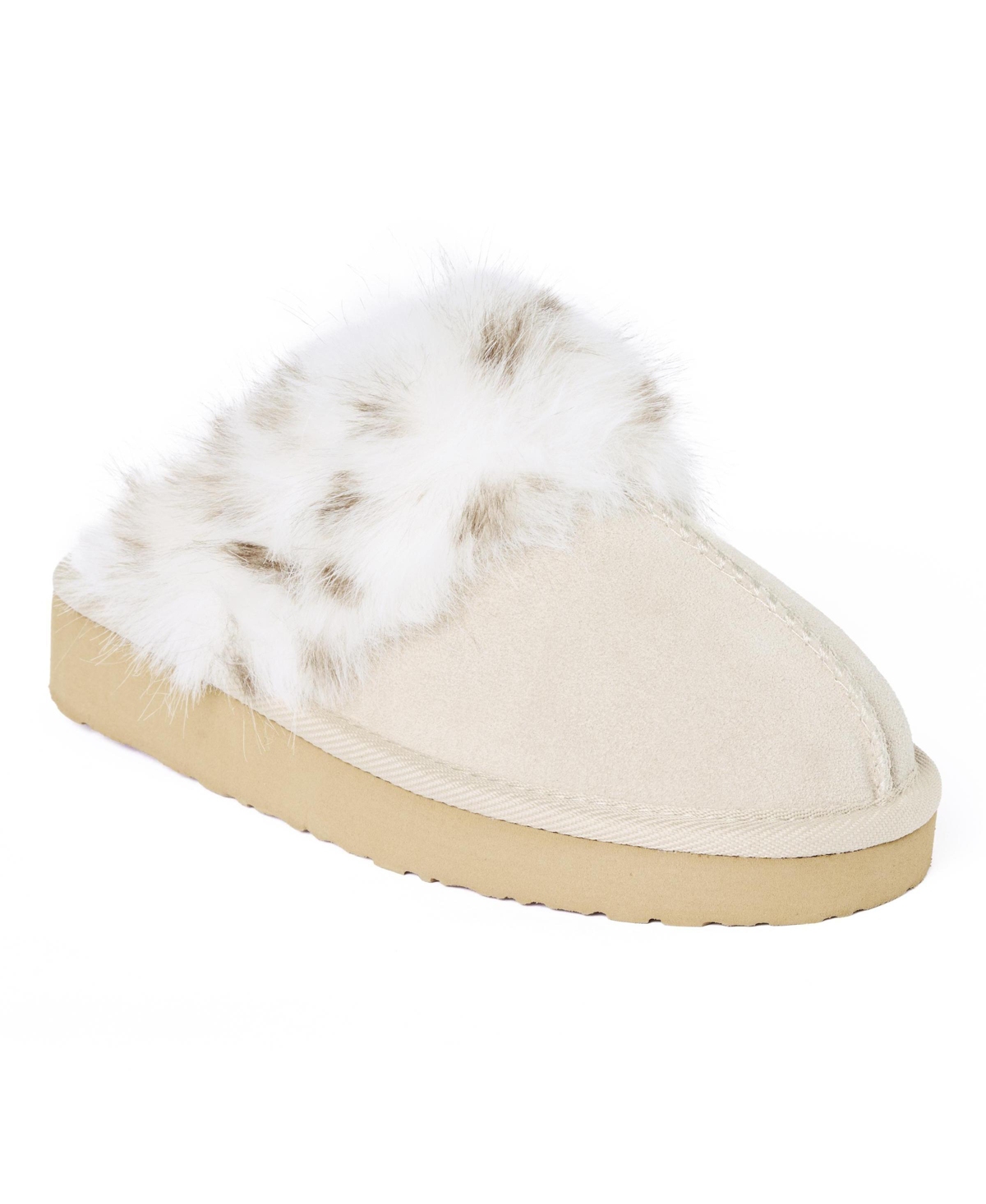 Click here for Minnetonka Womens Chesney Hi Slippers - Beige prices