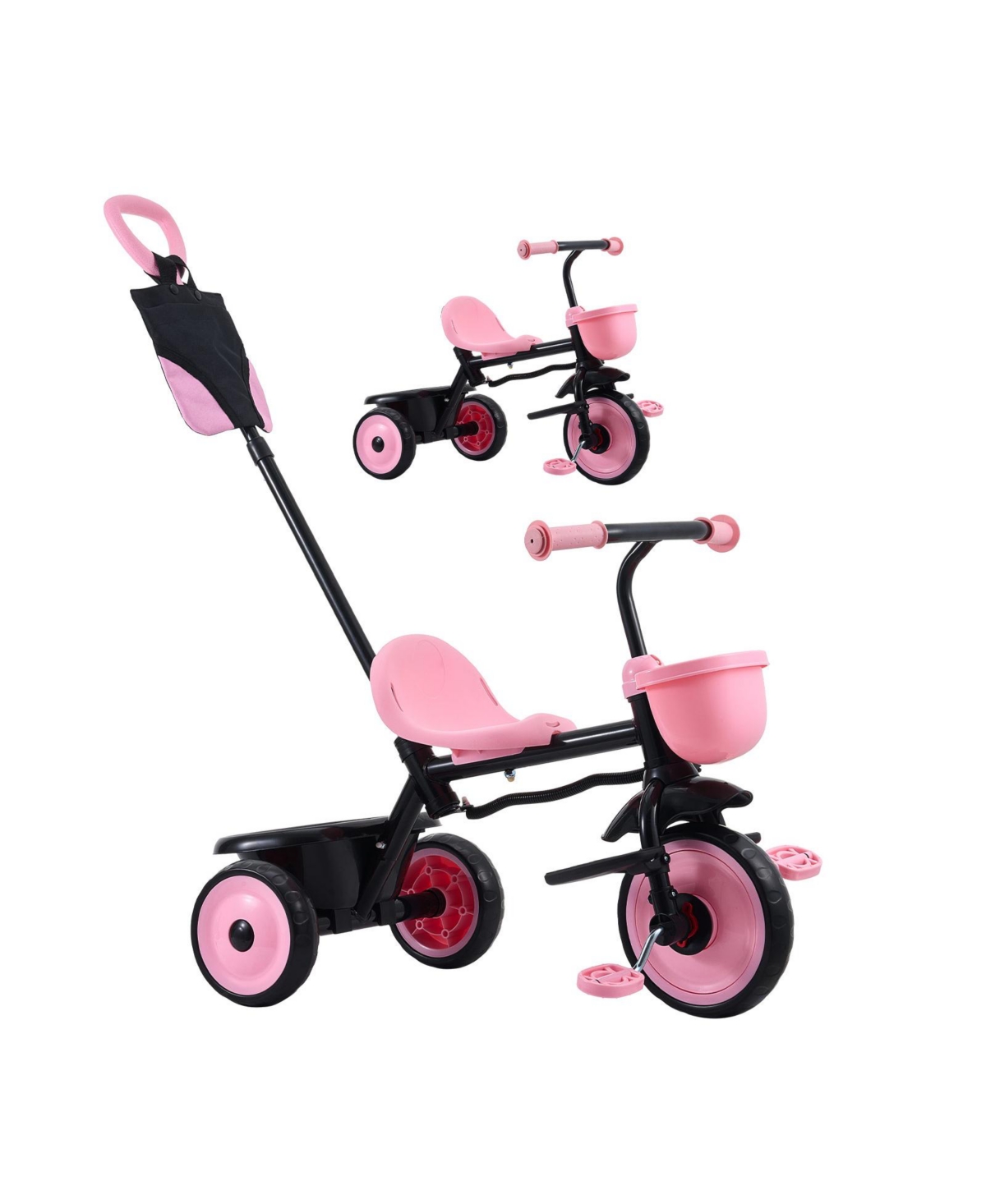 Click here for Hongge Toddler Tricycle and Stroller Combo with Pa... prices