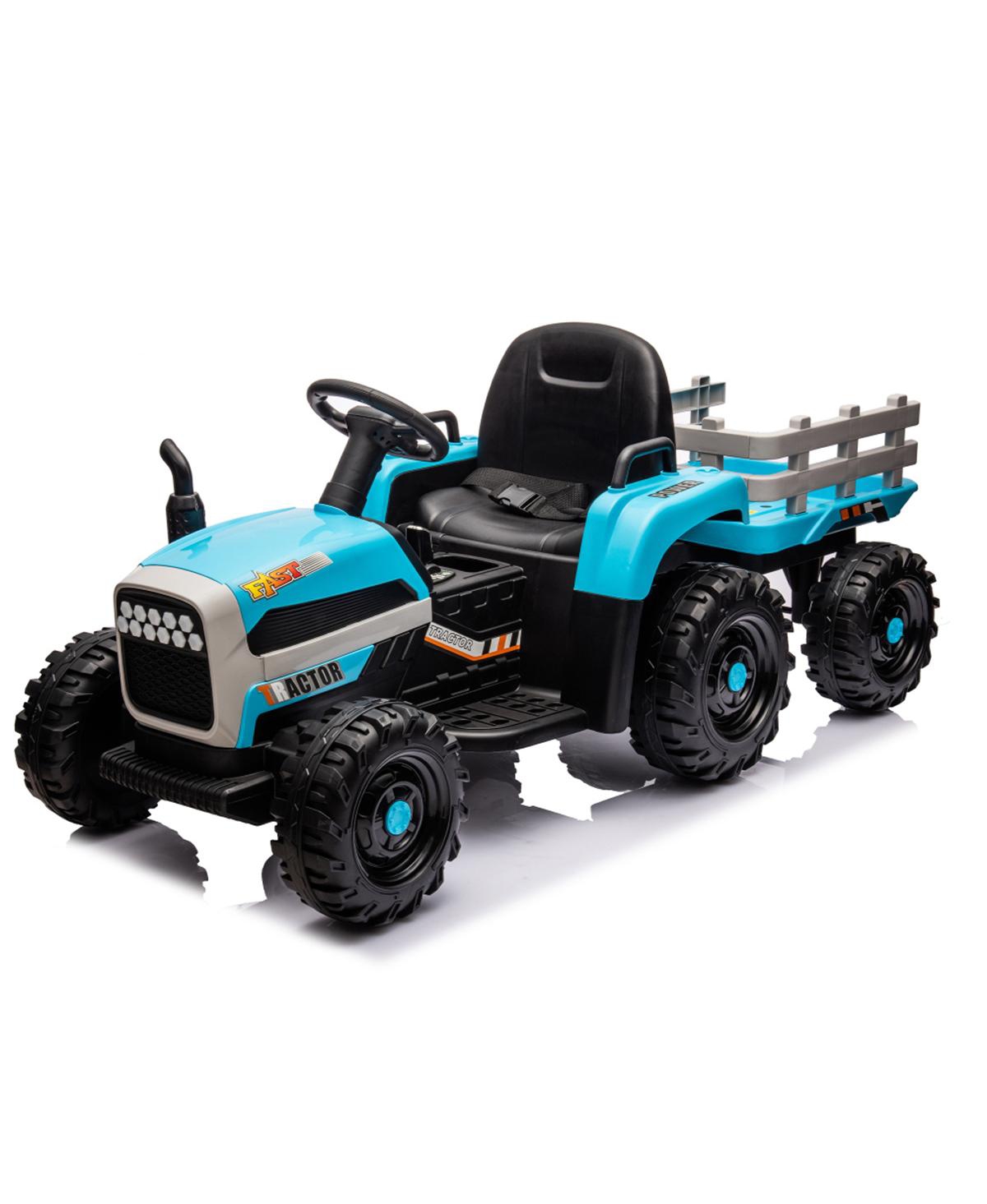 Click here for Yobtop 24V Kids Electric Ride On Tractor with Trai... prices